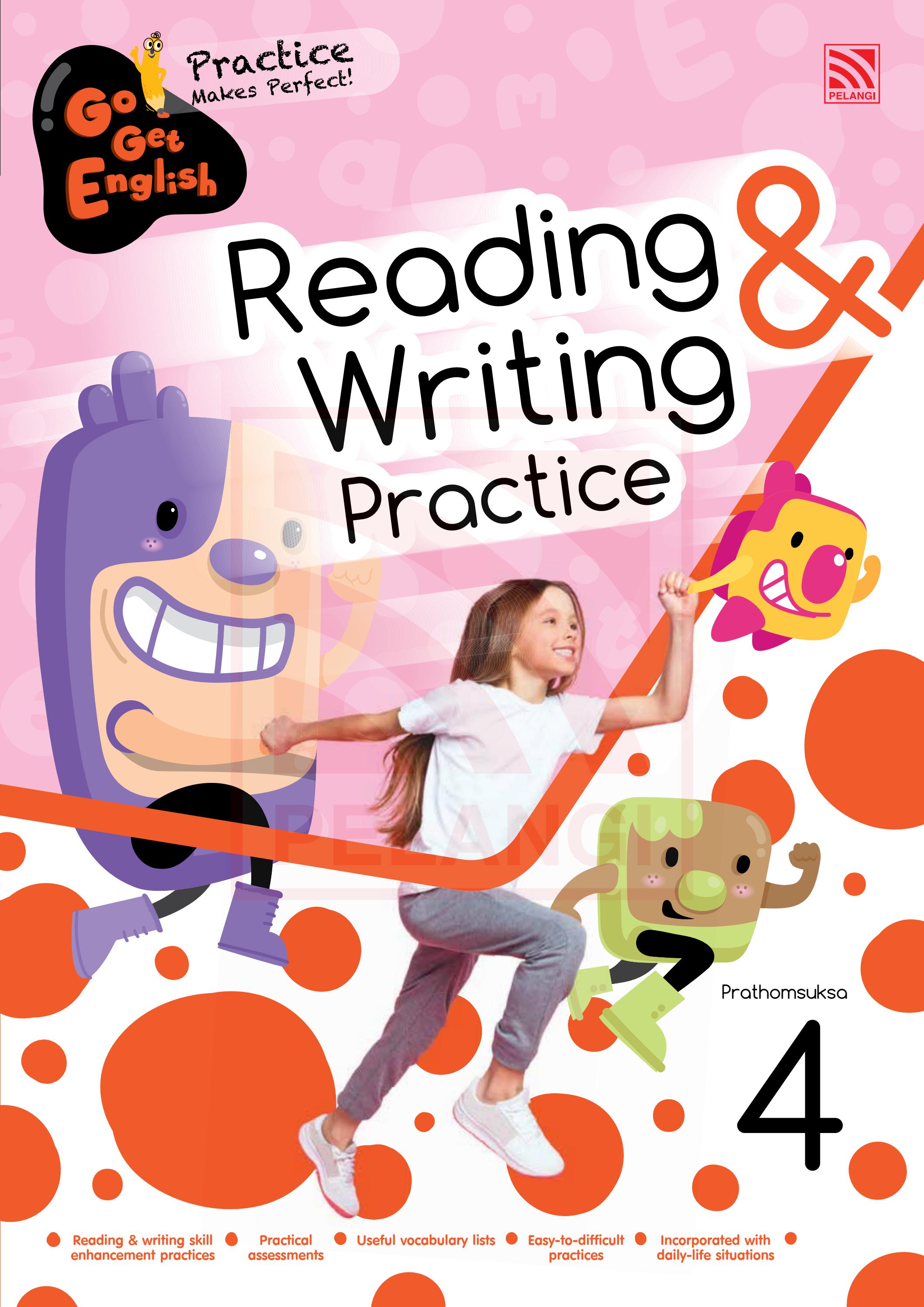 Go Get English Reading & Writing Practice P4 samplebook by Pelangi ...