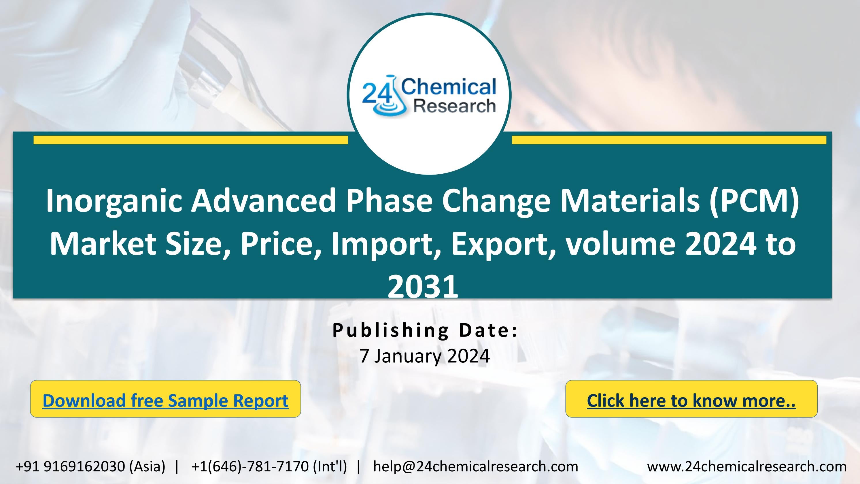 Inorganic Advanced Phase Change Materials (PCM) Market by Aditya Sable ...