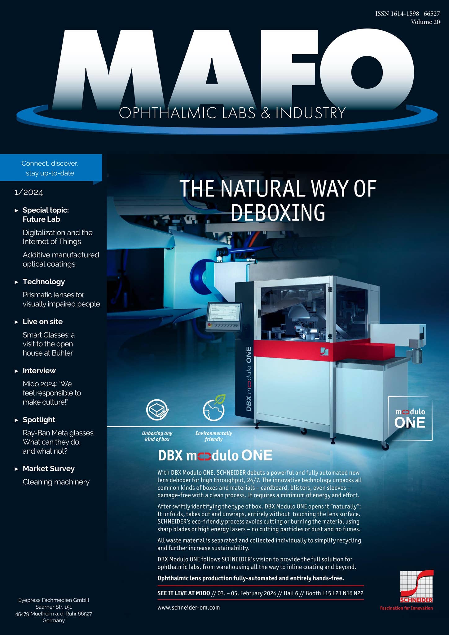 MAFO 01/2024 by Eyepress Fachmedien GmbH - Issuu