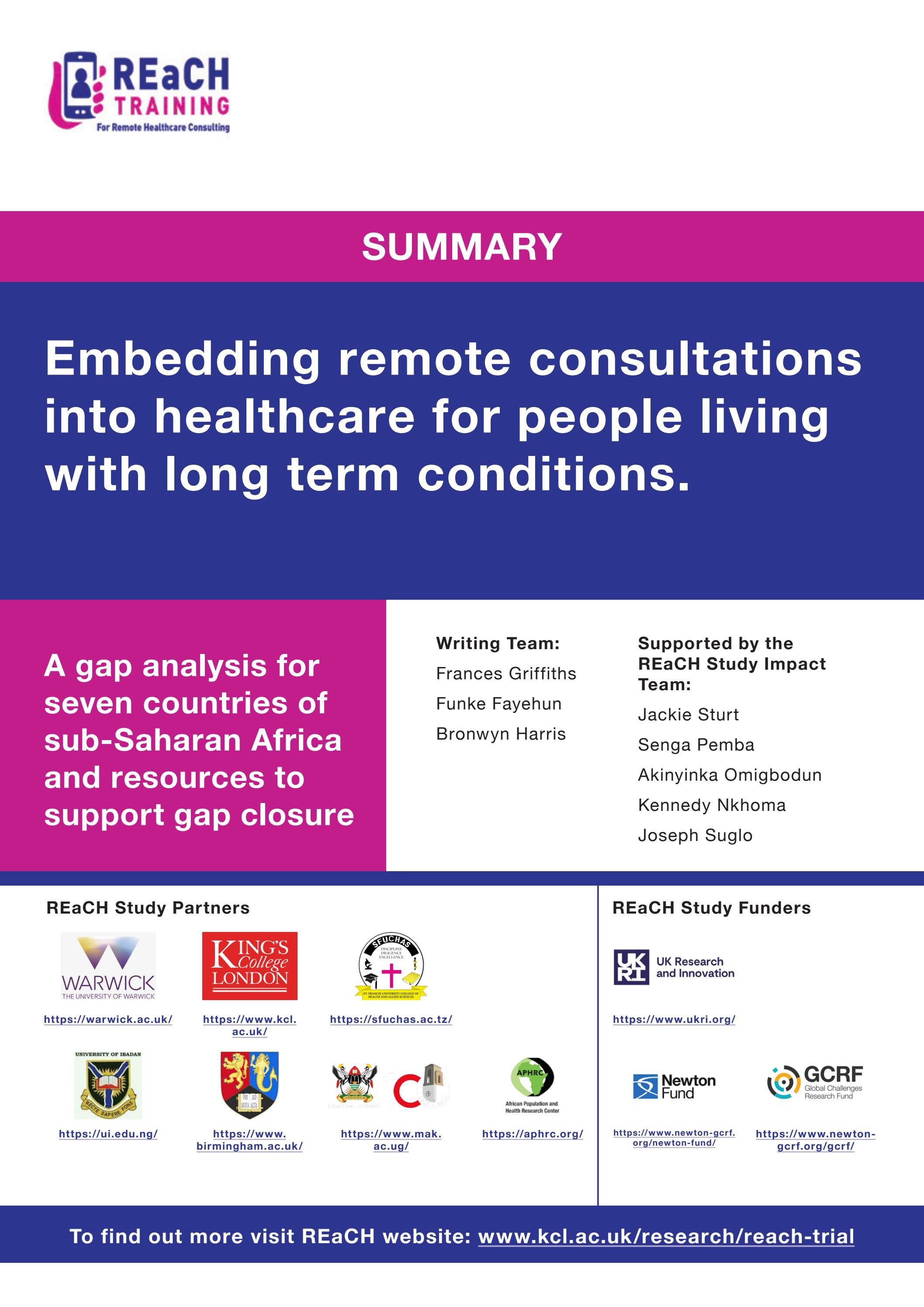 REaCH Summary Report by niftyfoxcreative - Issuu