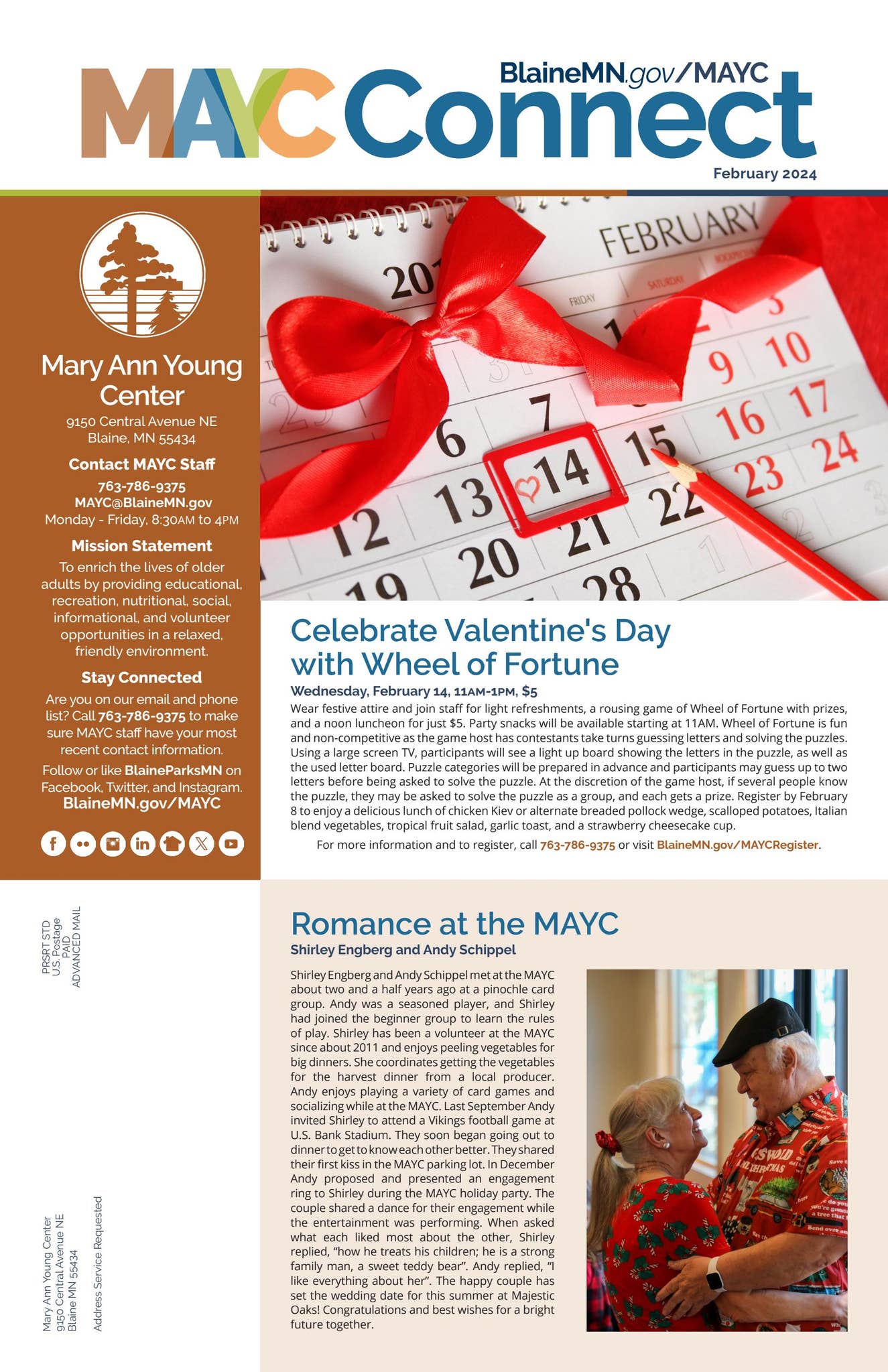 MAYCConnect - February 2024 by City of Blaine - Issuu