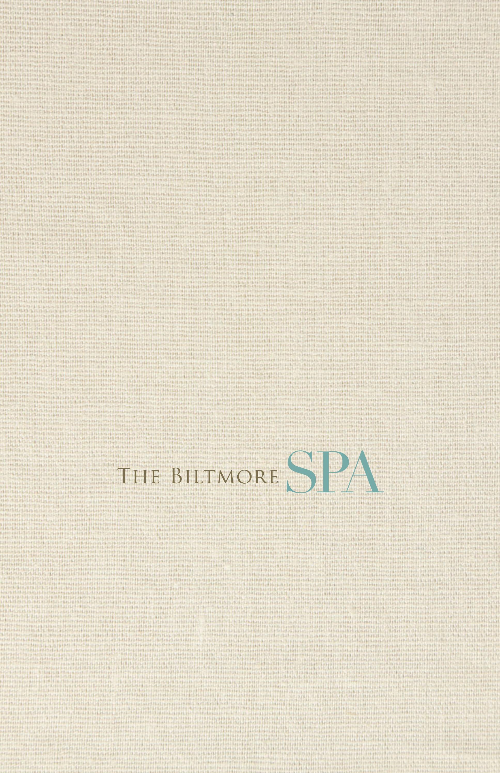 Biltmore Spa Menu by thebiltmorehotel - Issuu