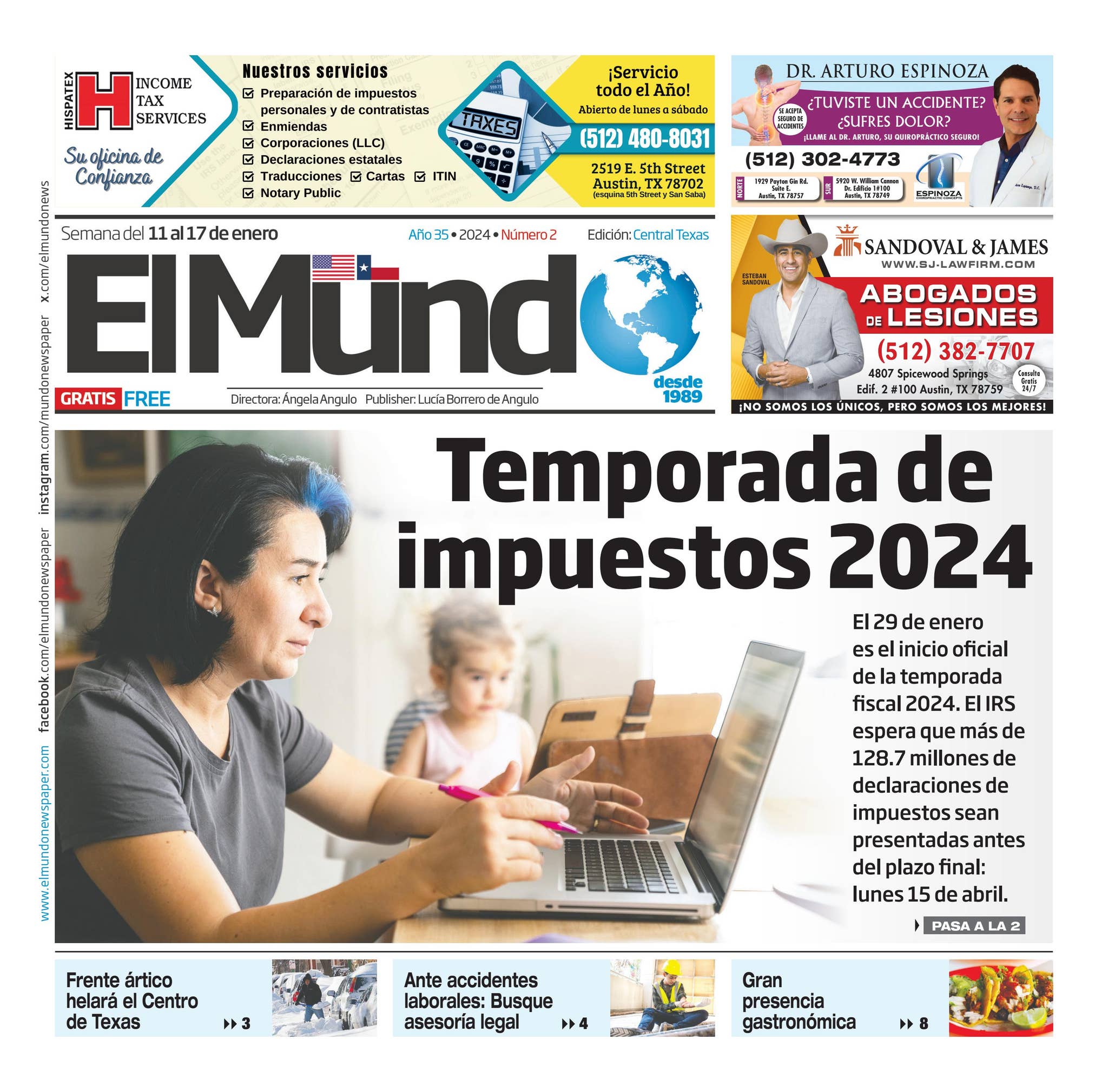 El Mundo Newspaper 02 / 2024 by El Mundo Newspaper - Issuu