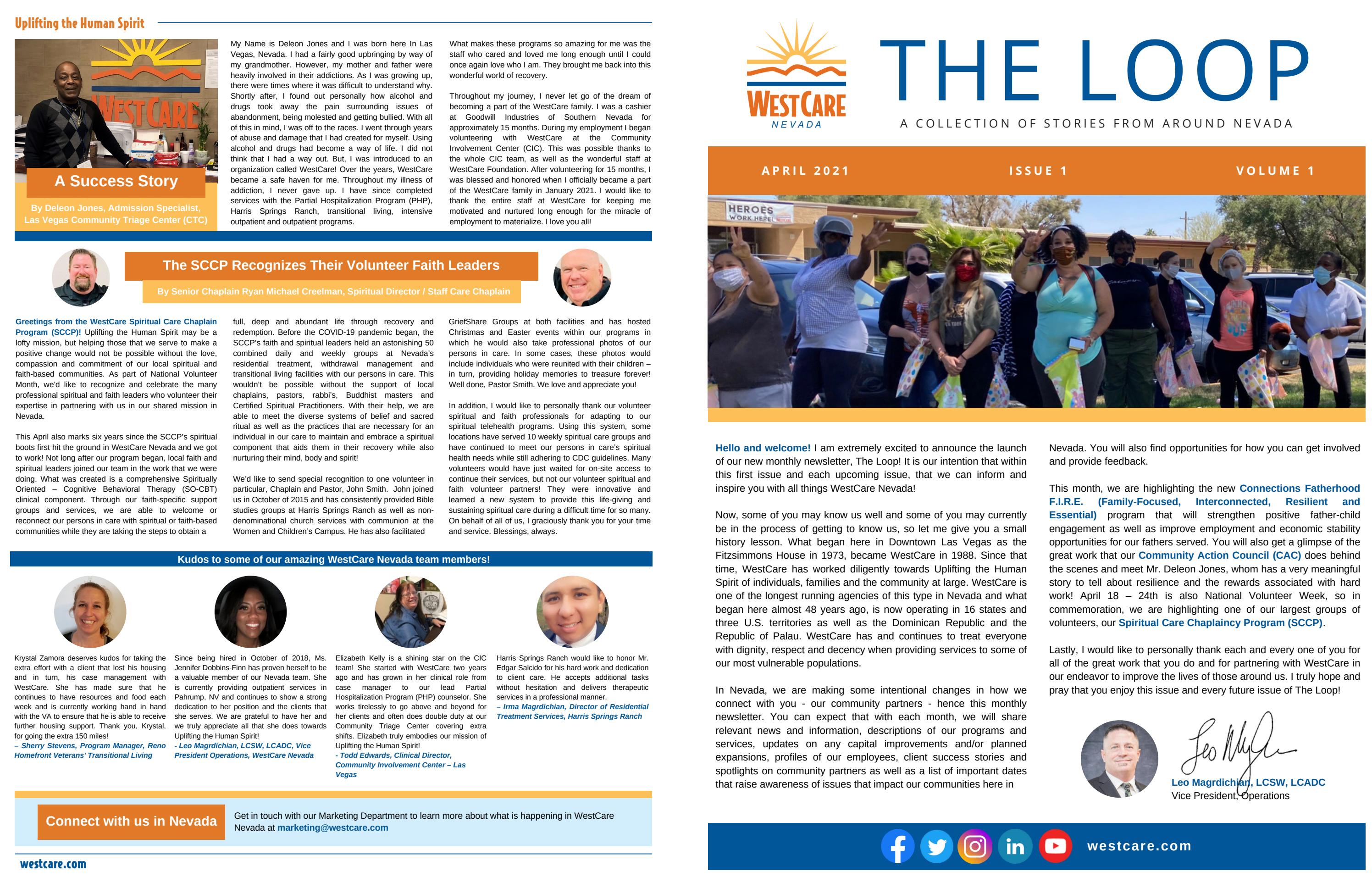 The Loop - Nevada (April 2021) by WestCare Marketing & Communications ...