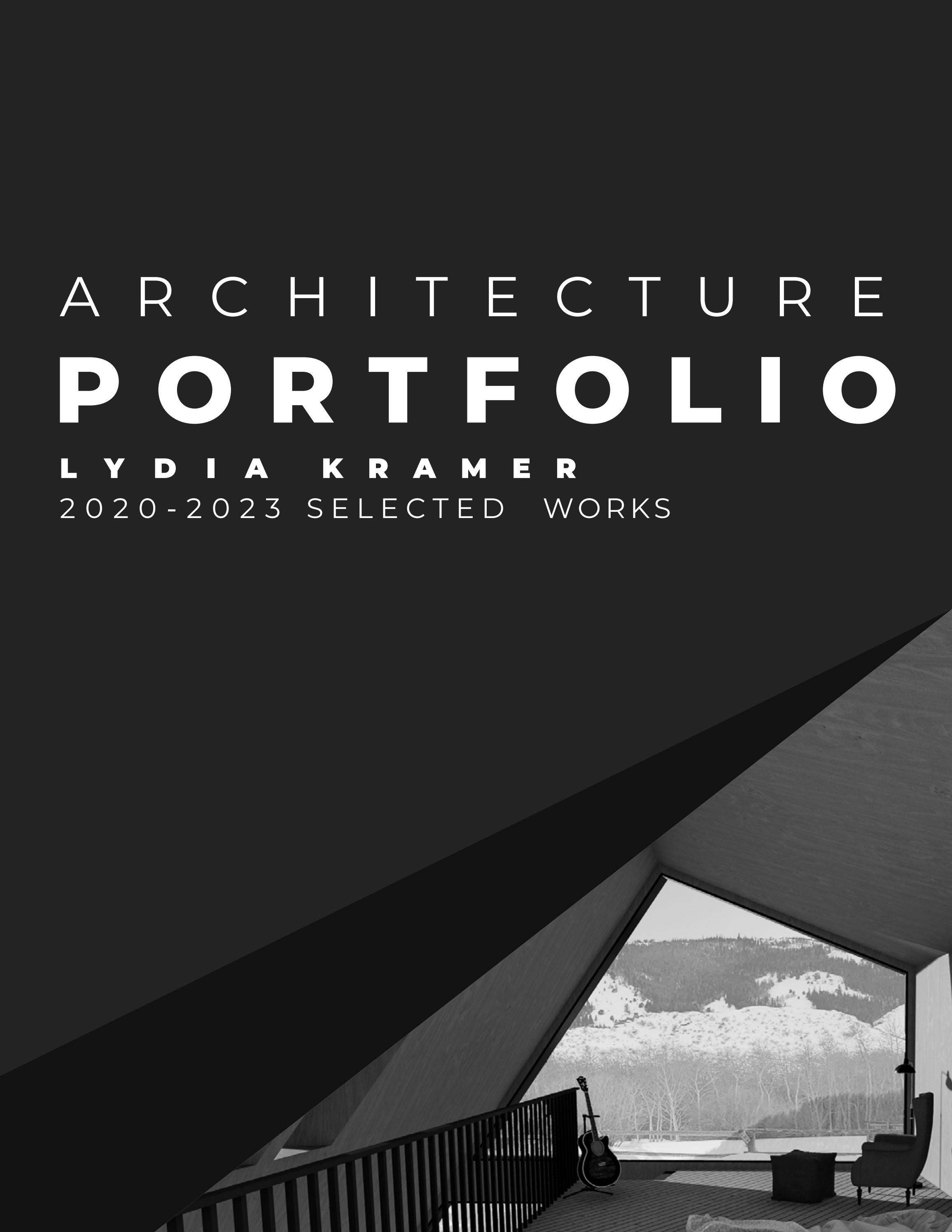 Architecture Portfolio by LydiaK8 - Issuu