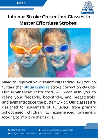 Join our Stroke Correction Classes to Master Effortless Strokes! by ...