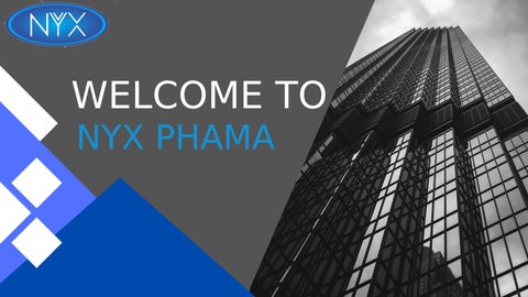 Steroids products manufacturing Company by Nyx Pharma - Issuu