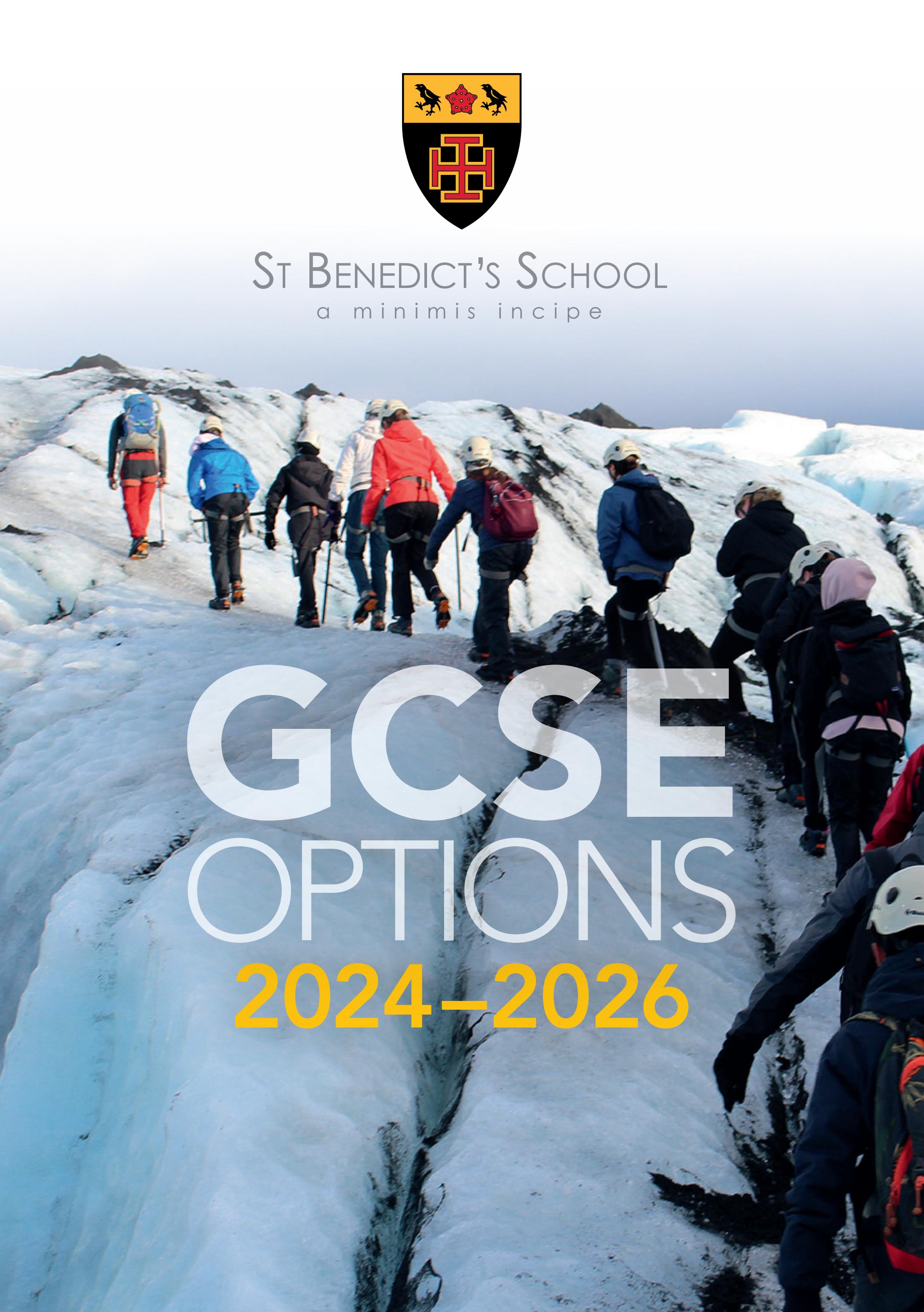 GCSE Options Booklet 2024-2026 by St Benedict's School - Issuu