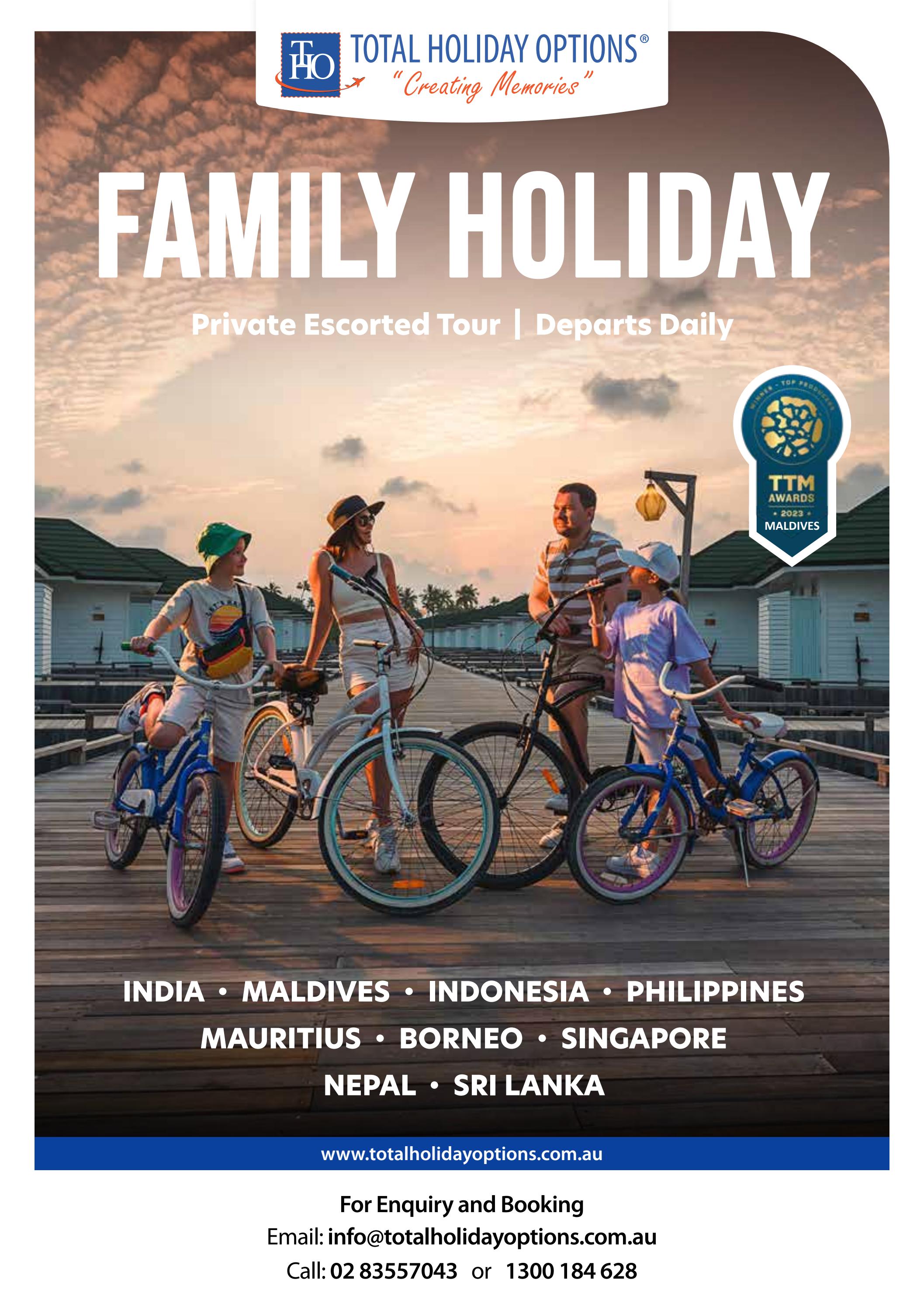 THO Family Holiday Promotion_AU by TOTAL HOLIDAY OPTIONS - Issuu