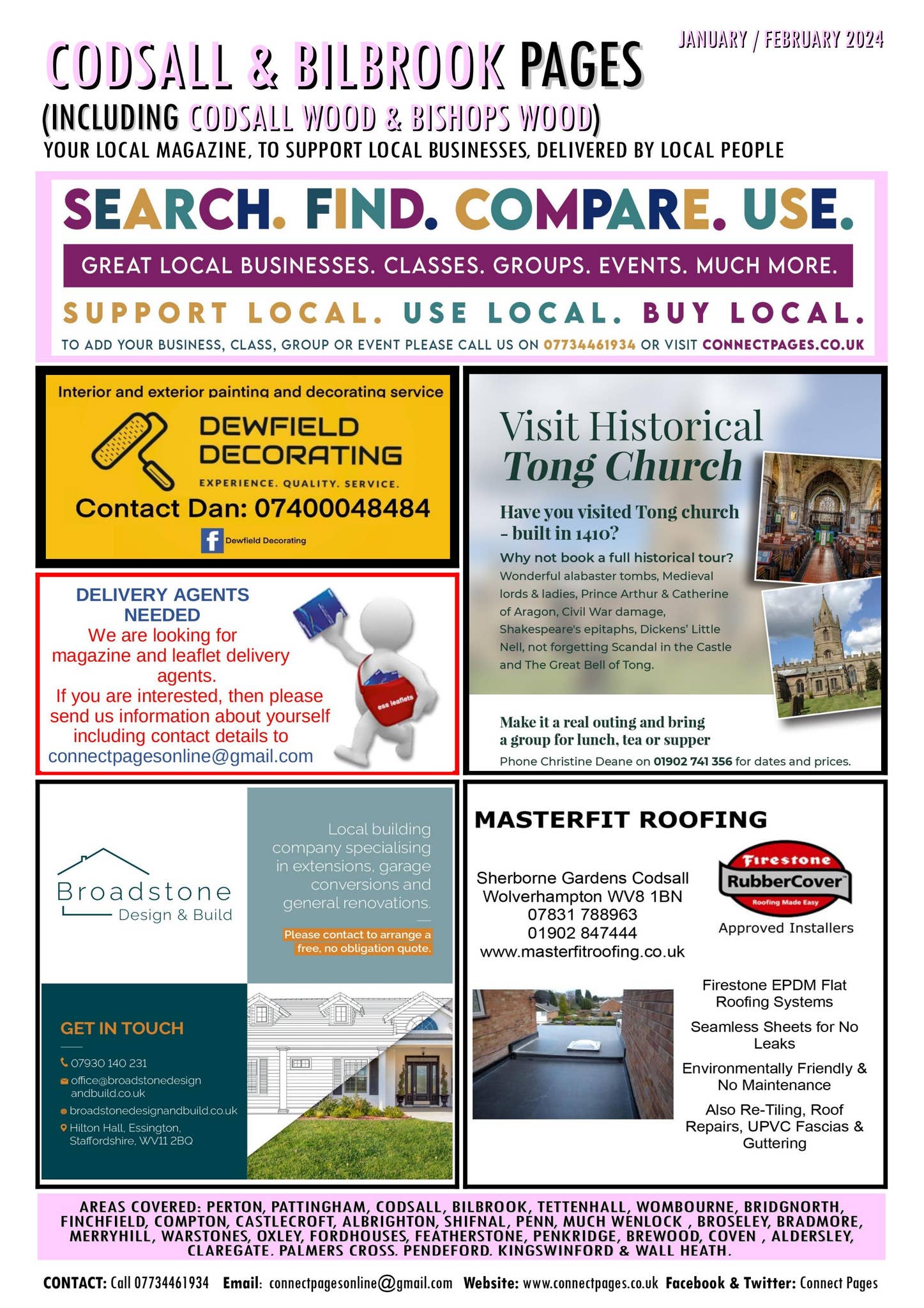 Codsall & Bilbrook Pages Jan Feb 2024 by Kay Garrison - Issuu