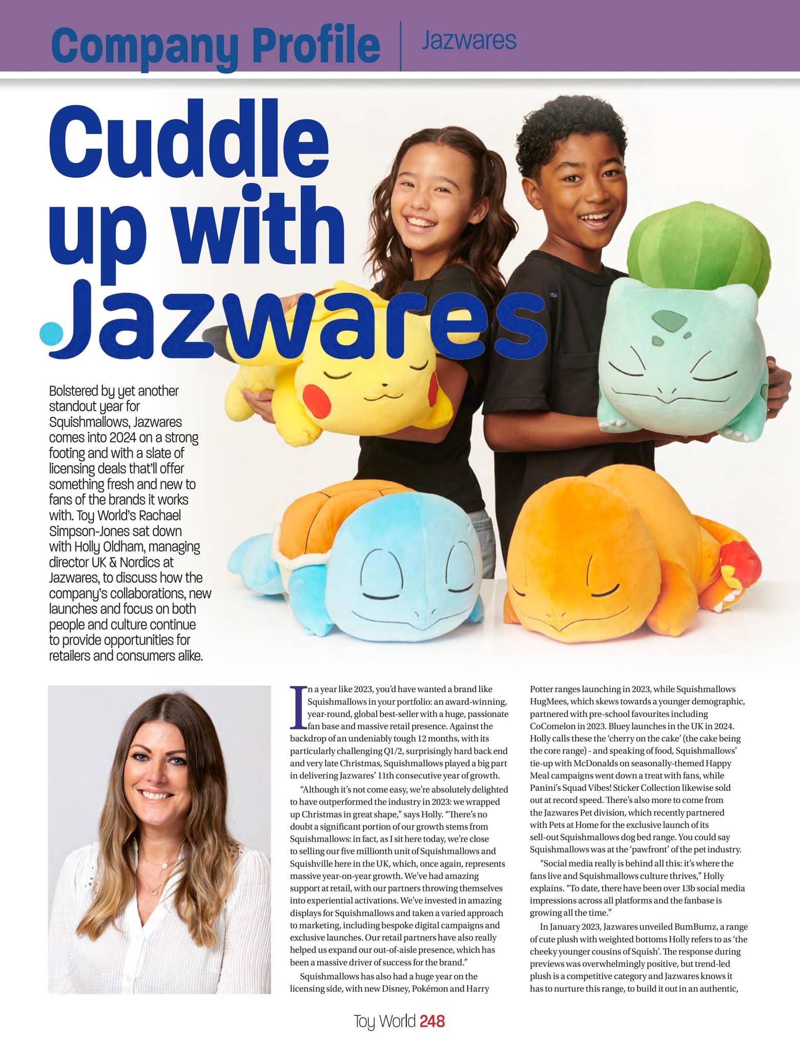 Toy World Magazine January 2024 by TOYWORLD MAGAZINE - Issuu