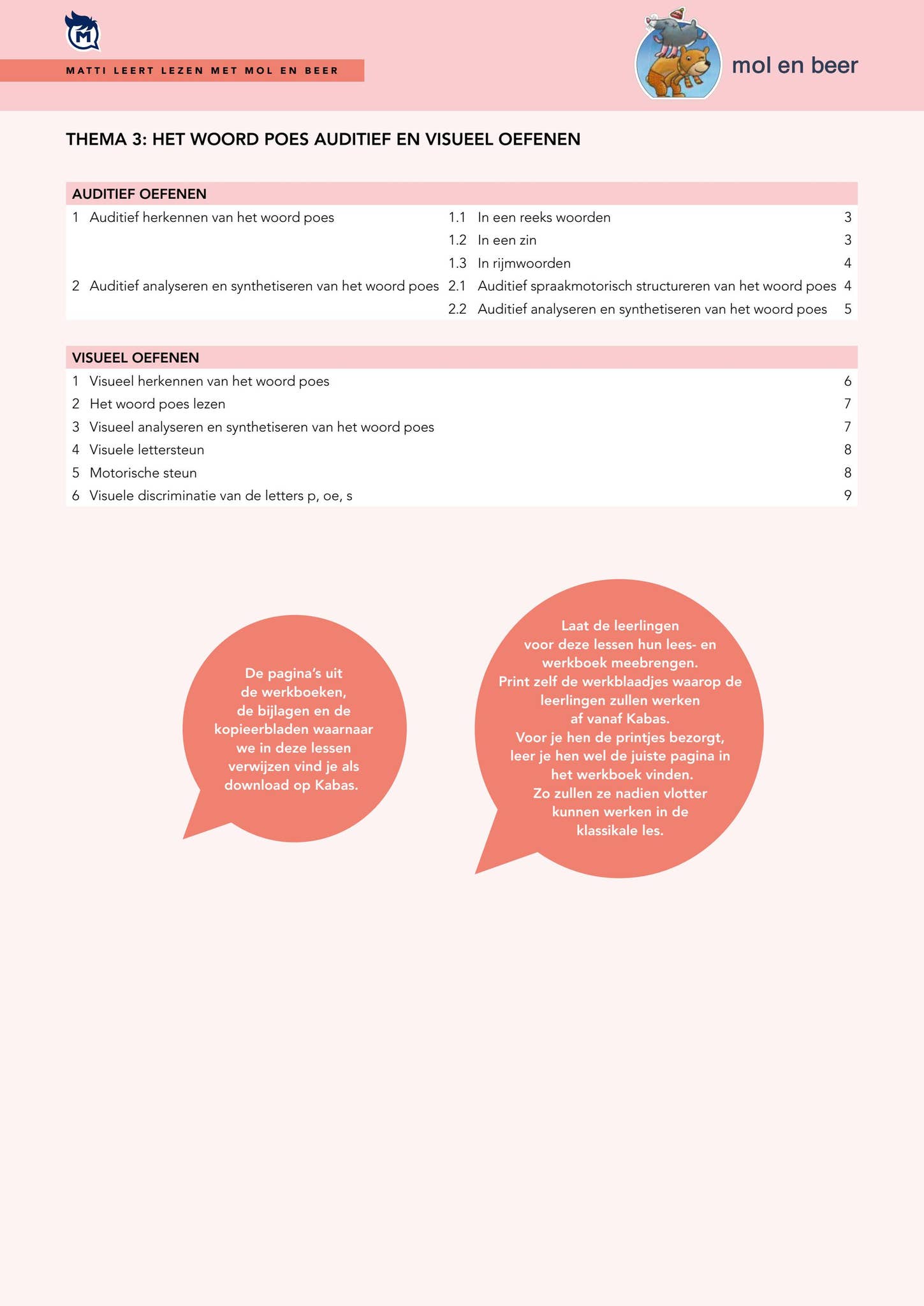 Mol en beer - NT2-traject - Handleiding thema 3 by die Keure - Issuu