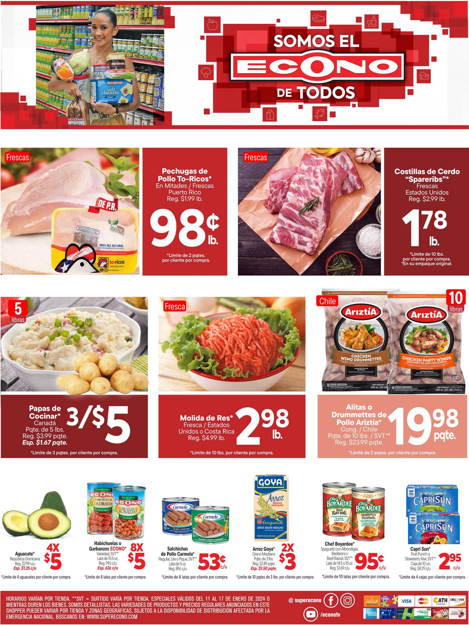 Econo Válido Enero 11-17 by El Vocero de Puerto Rico - Issuu