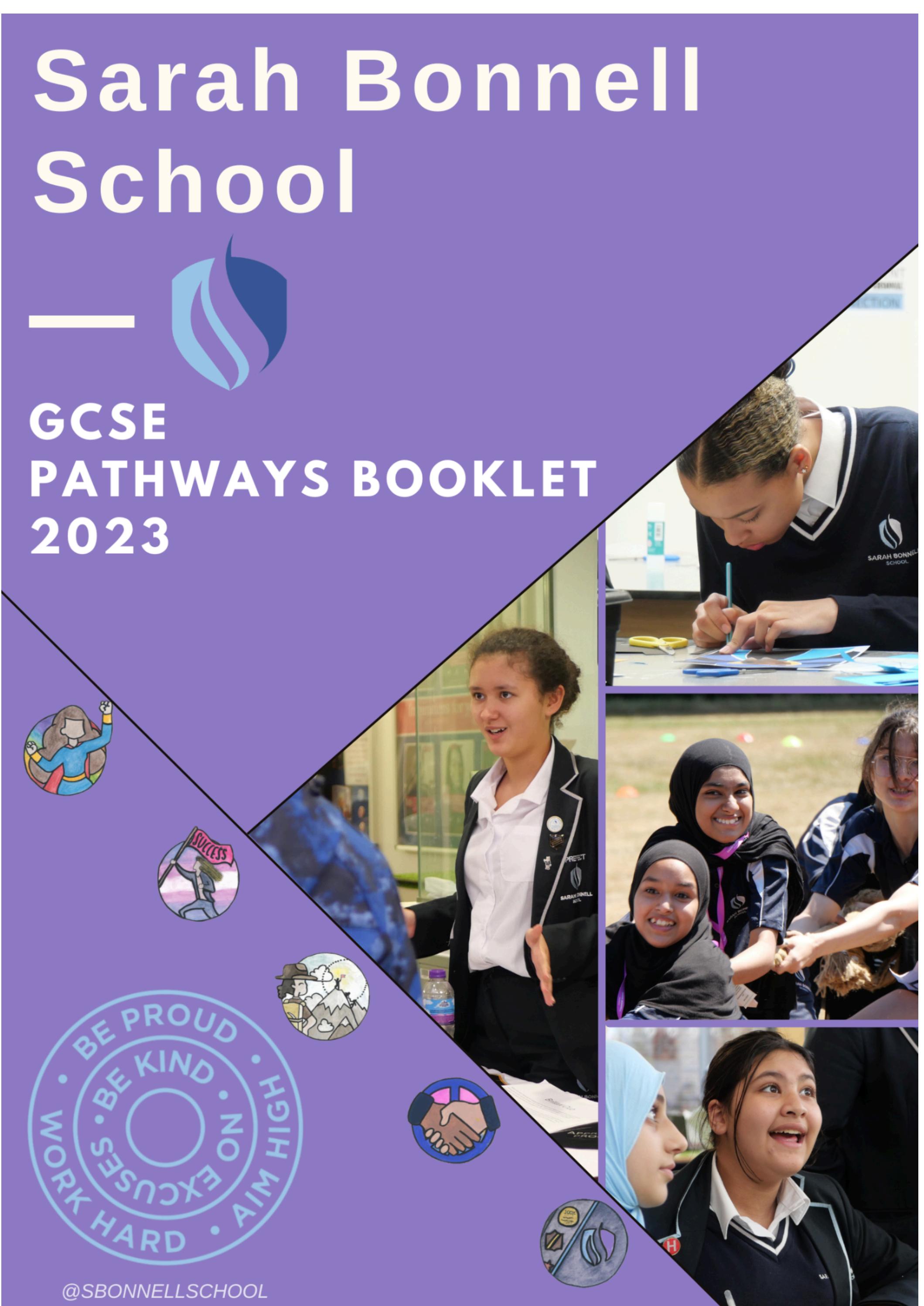 Sarah Bonnell School GCSE Pathways Booklet 2023-24 by ...