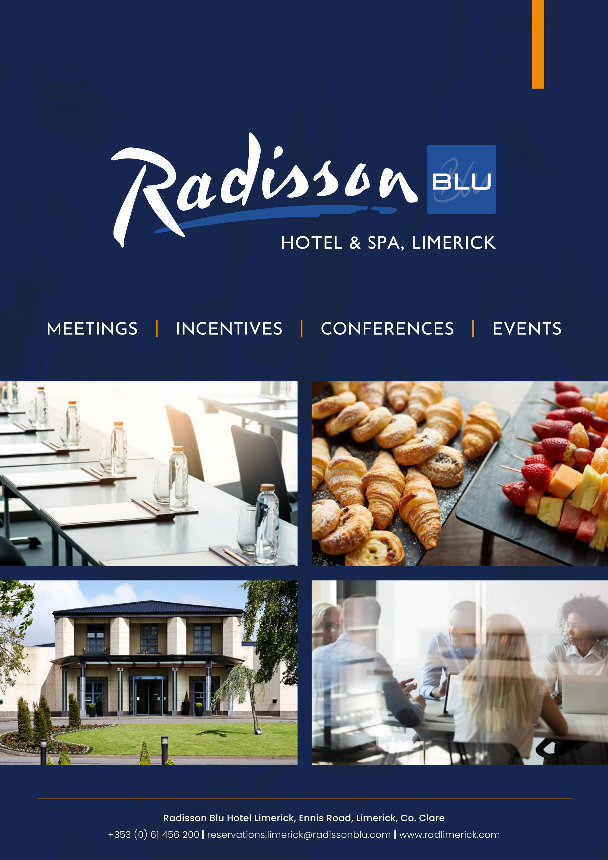 Radisson Blu Hotel Limerick M&E Brochure by iNUA Hospitality - Issuu