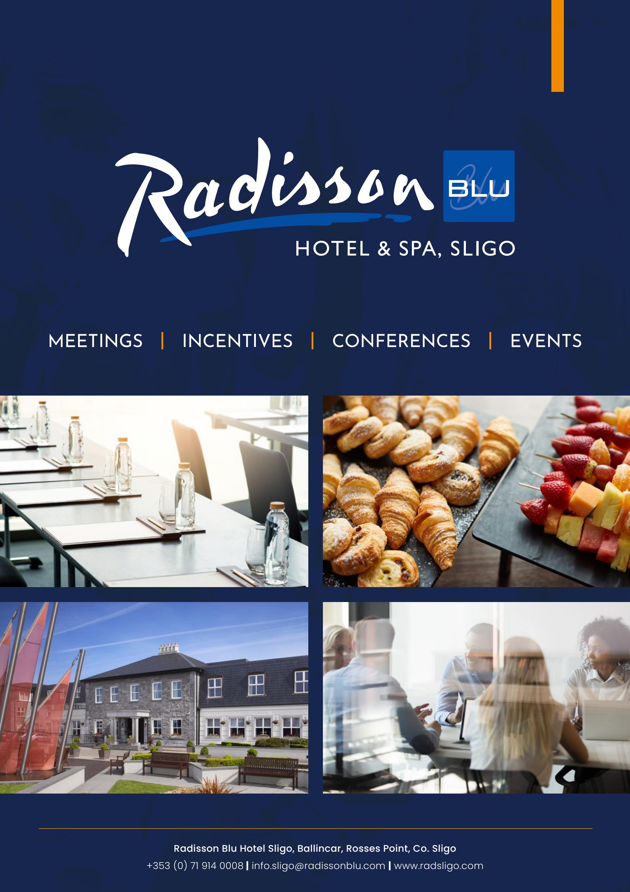 Radisson Blu Hotel Sligo M&E Brochure by iNUA Hospitality - Issuu