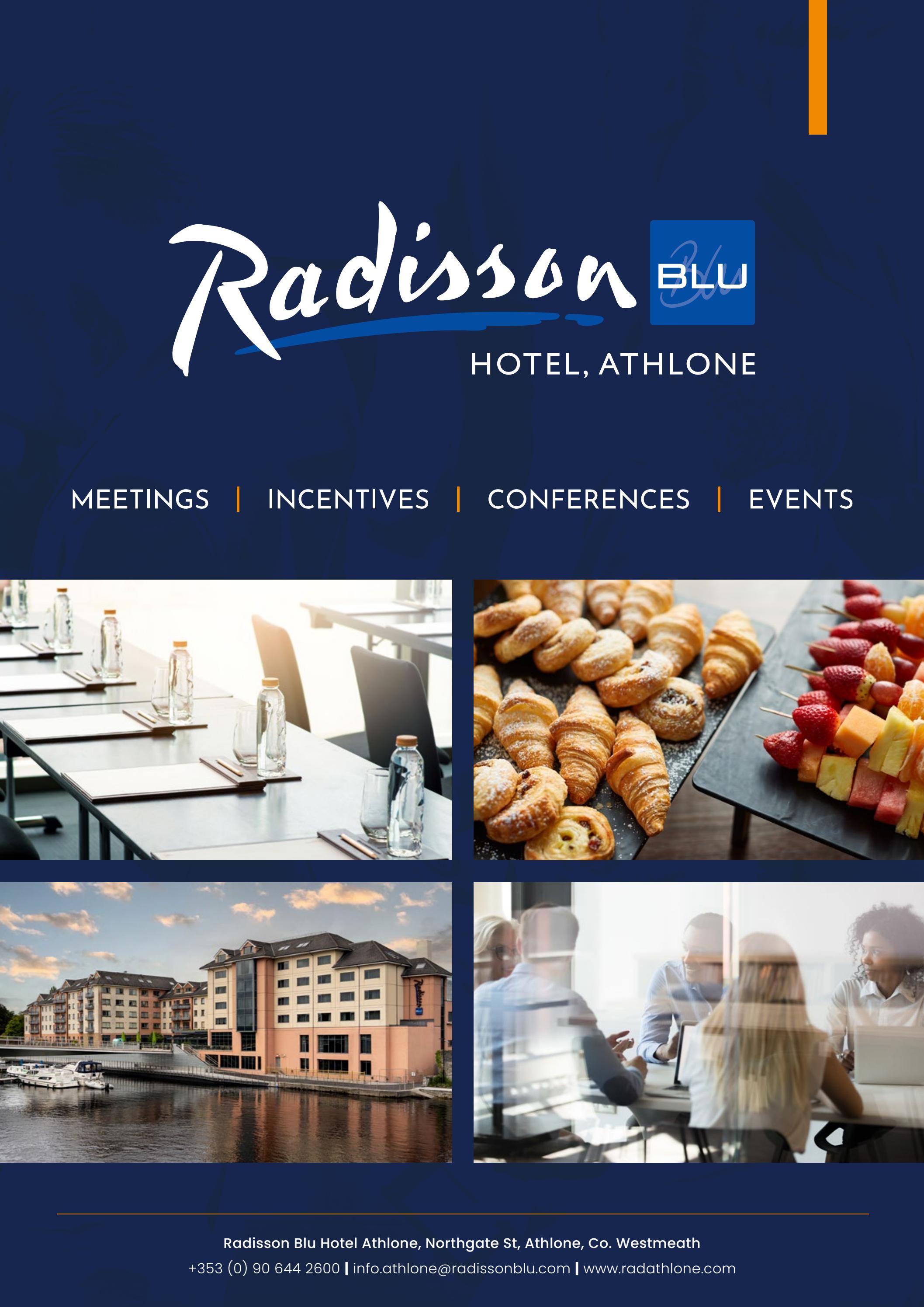 Radisson Blu Hotel Athlone M&E Brochure by iNUA Hospitality - Issuu
