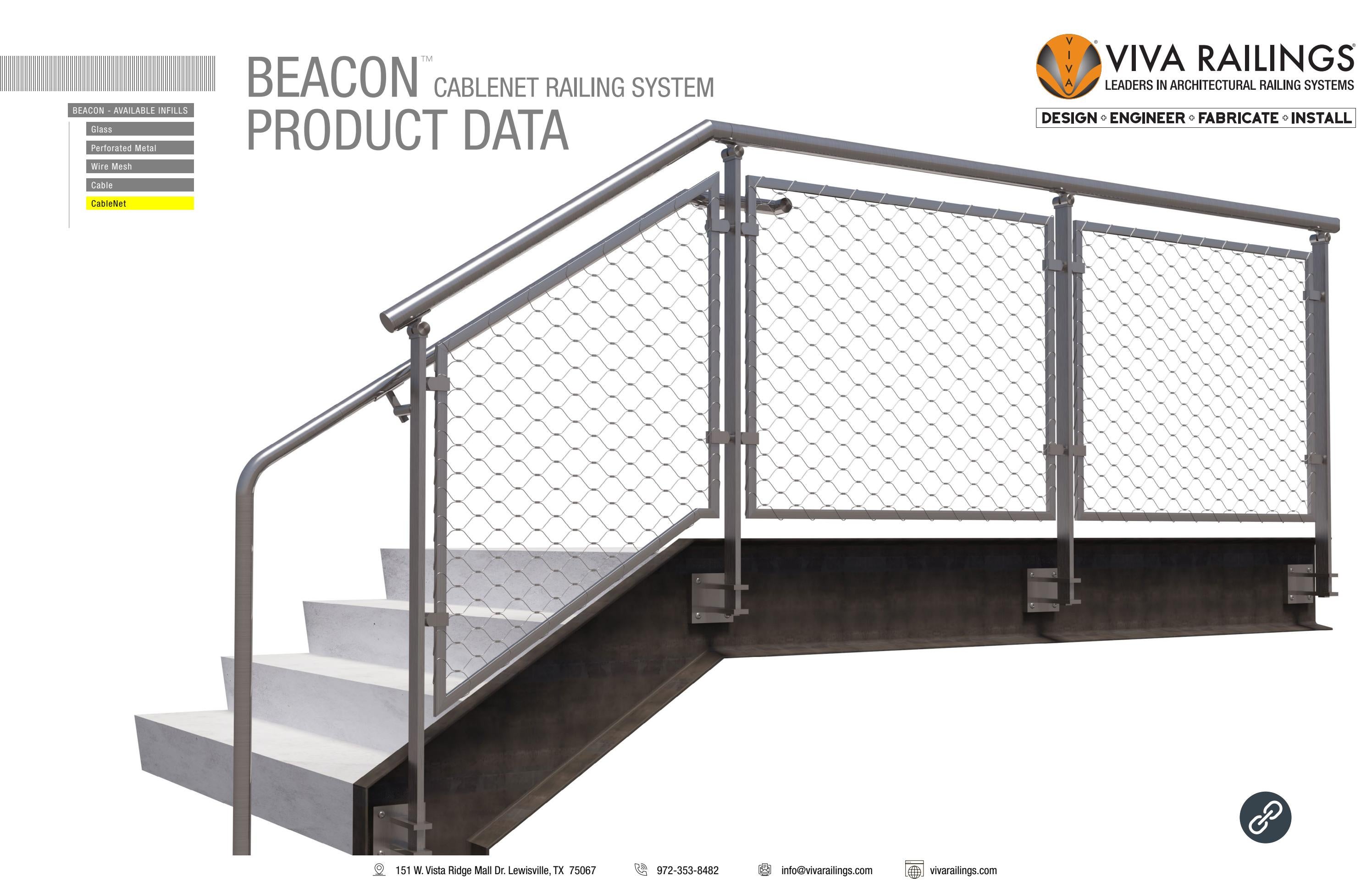 BEACON CableNet Product Data by viva.railings - Issuu
