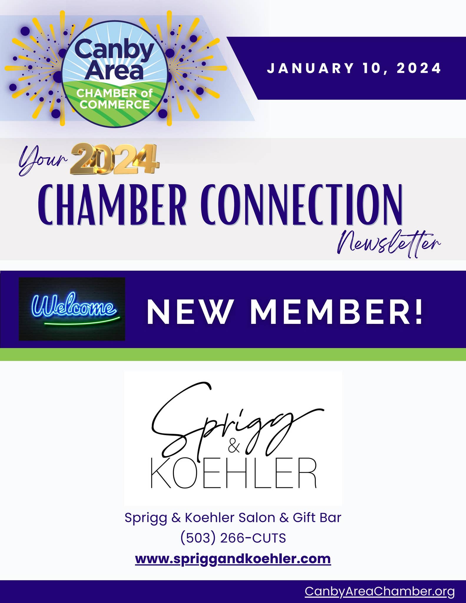 Your Chamber Connection - January 10, 2024 by canbyareachamber - Issuu