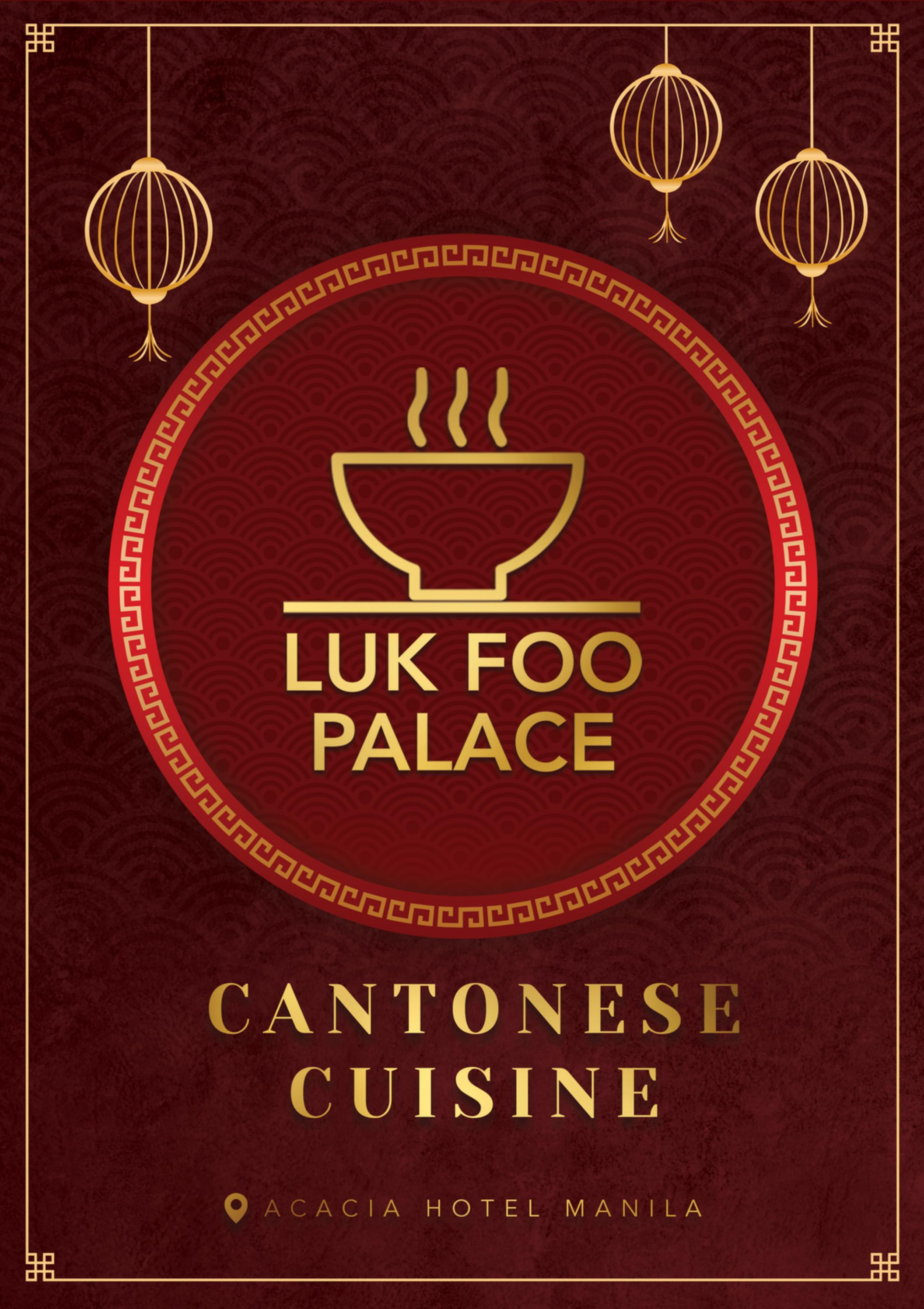LUK FOO MENU - ACACIA HOTEL MANILA by Acacia Hotels - Issuu