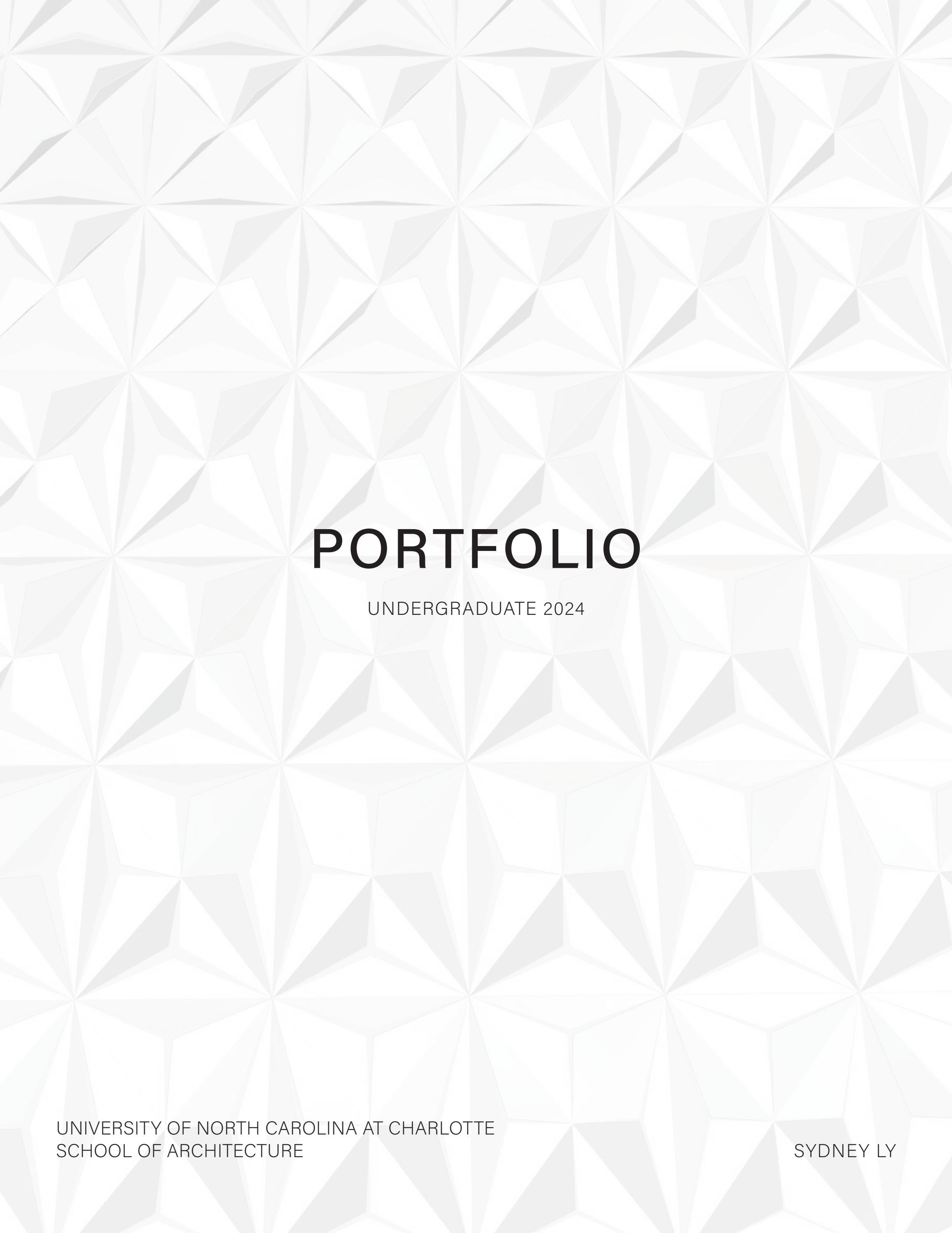 2024 Undergraduate Portfolio by Sydney Ly - Issuu