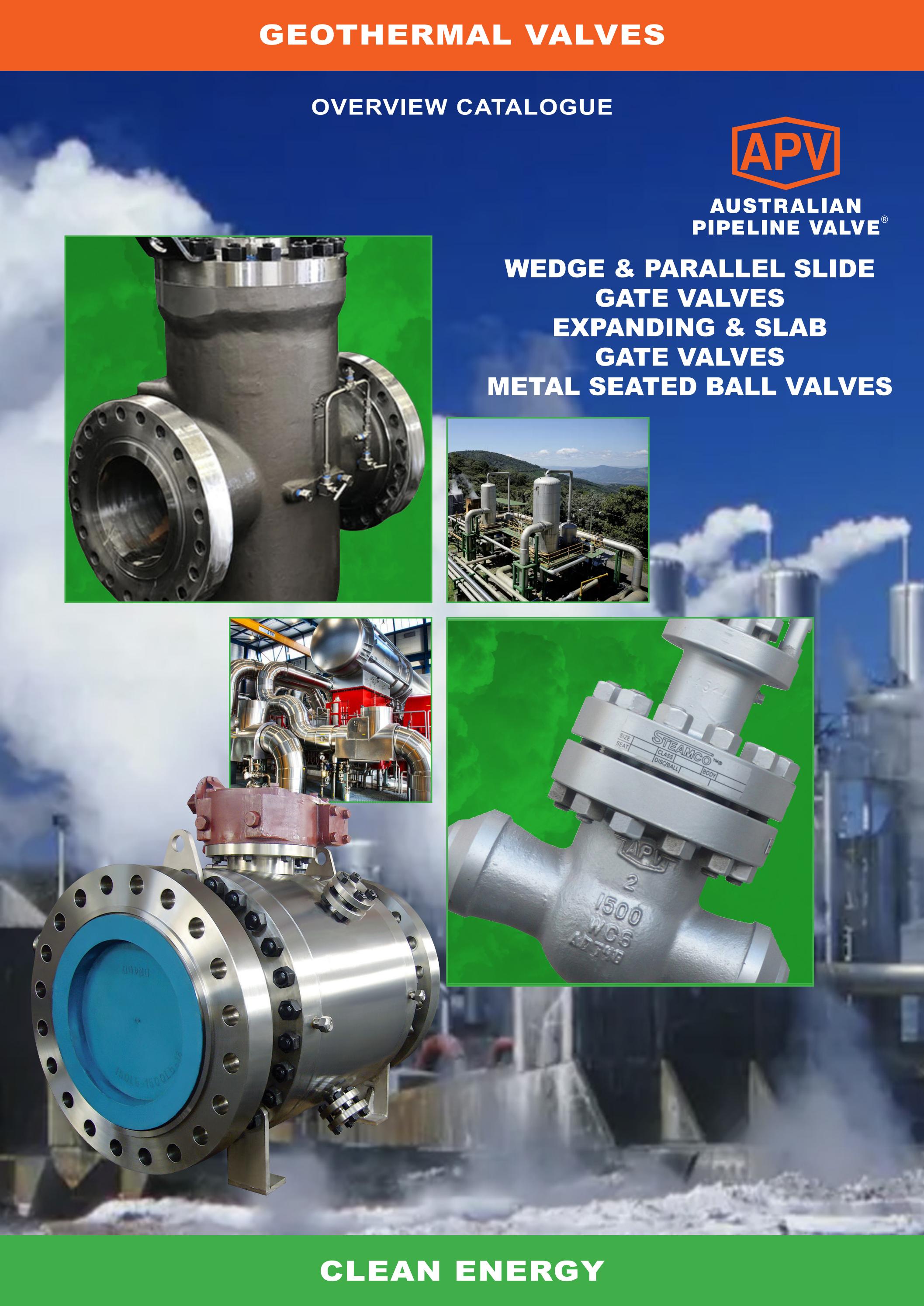 APV Geothermal Gate Valve Catalogue by Australian Valve Centre - Issuu