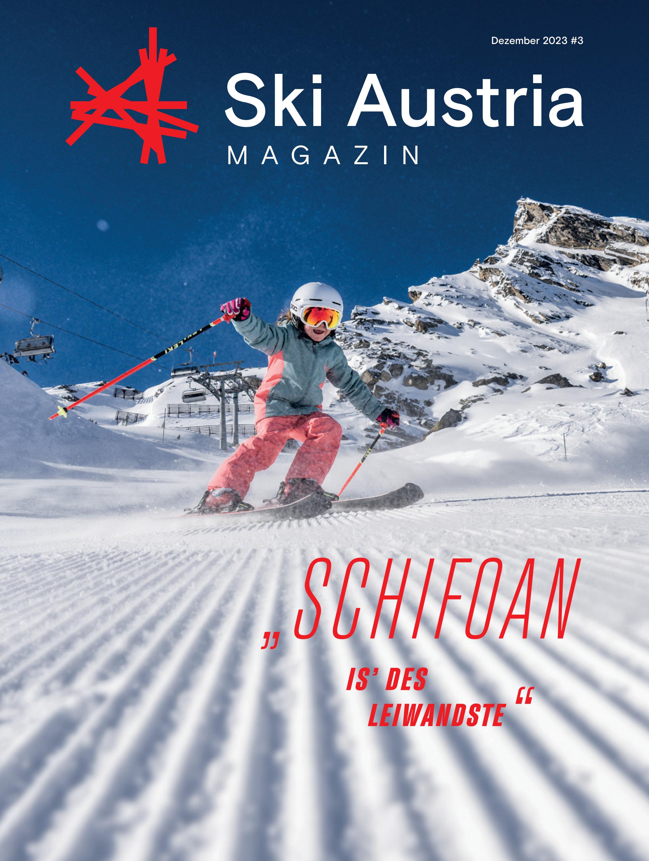 Ski Austria Magazin (Dezember 2023) by TARGET GROUP Publishing GmbH - Issuu