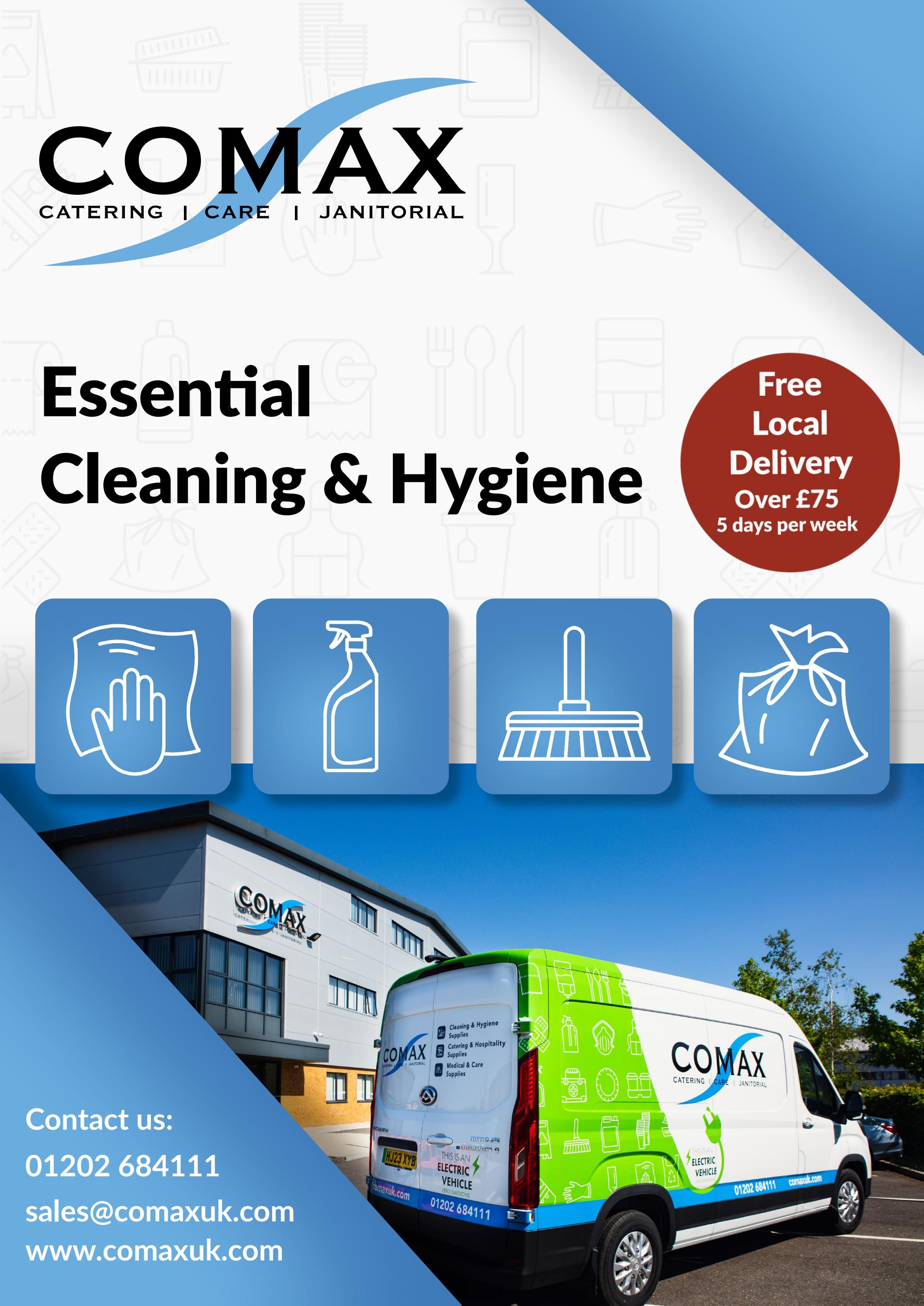 Comax Essential Cleaning & Hygiene Catalogue 2024 by ComaxUK - Issuu