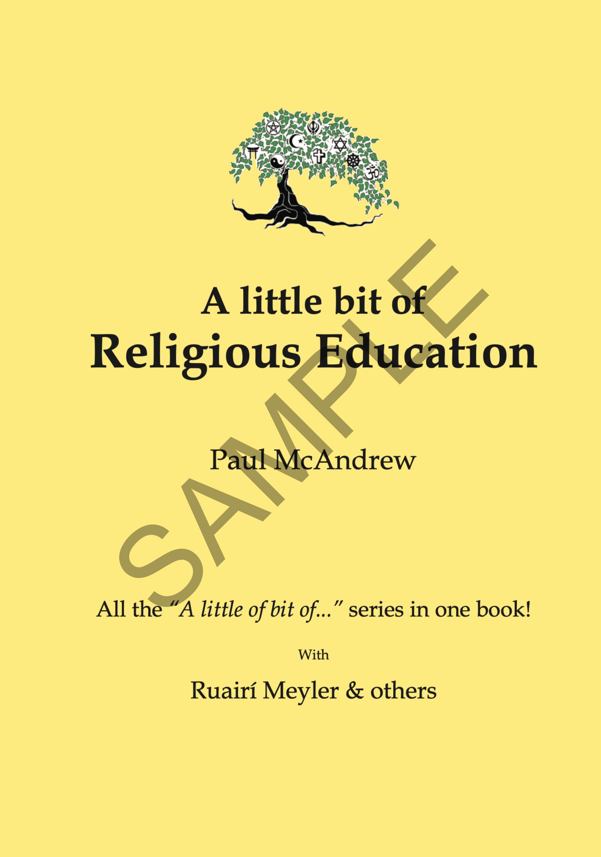 SAMPLE - A Little Bit of Religious Education - Comprehensive Course ...