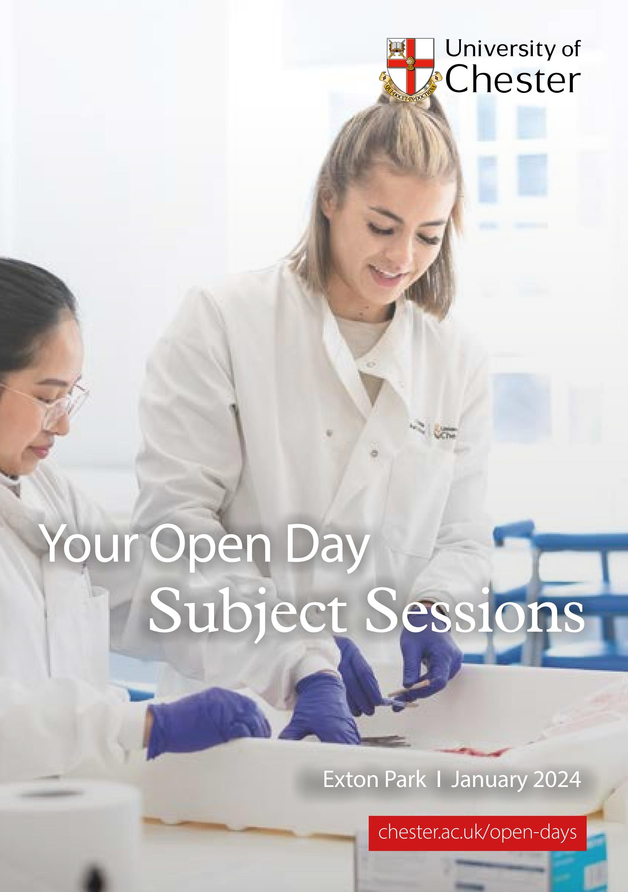 University of Chester - Exton Park Open Day Guide by University of ...