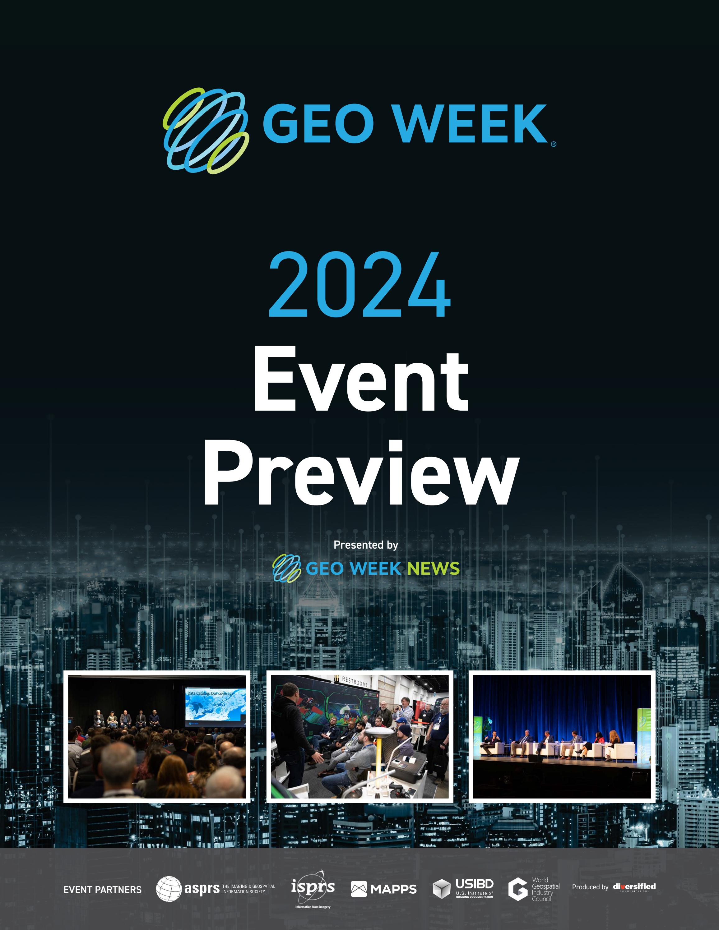 Geo Week 2024 Event Preview by Diversified Communications - Issuu