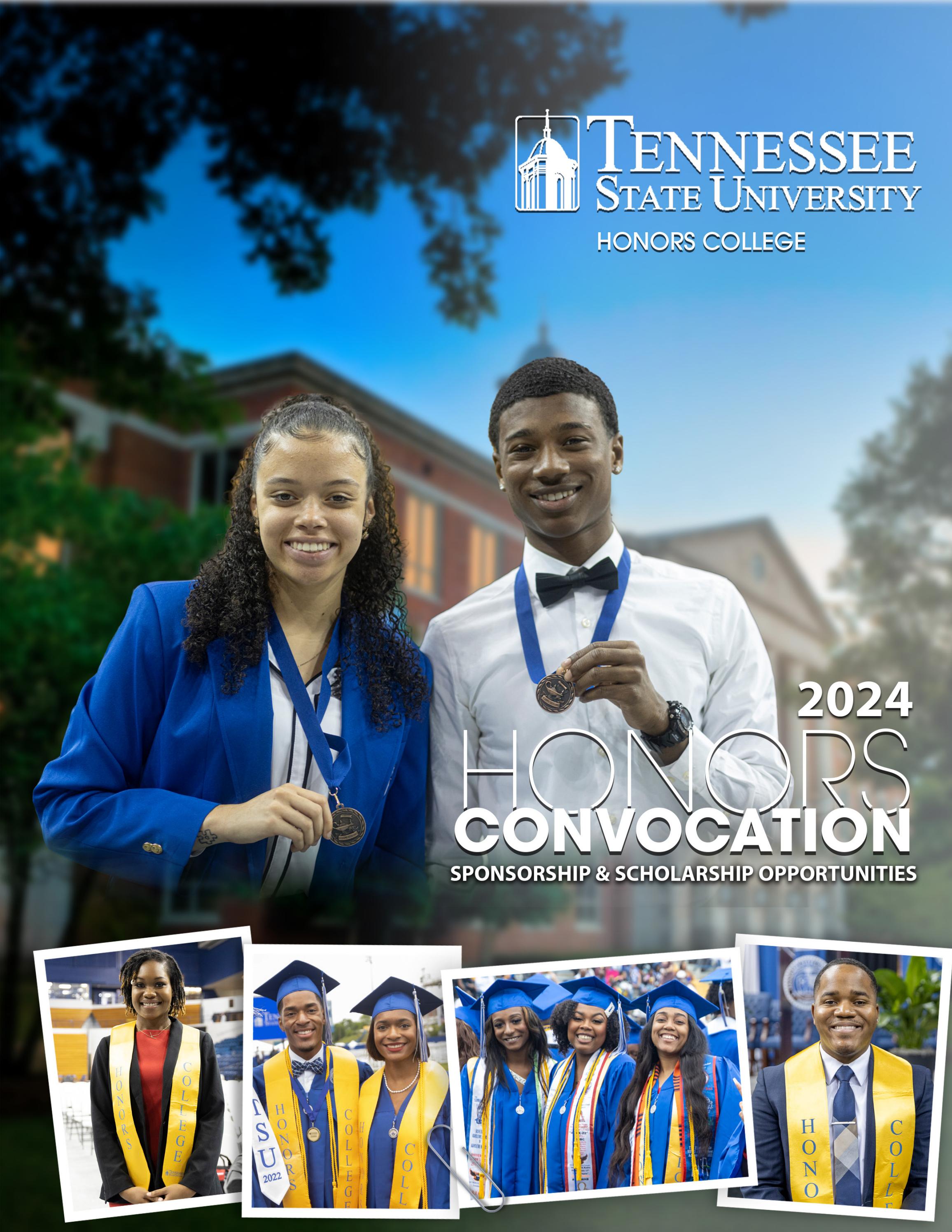 Honor's Convocation Sponsorship & Scholarship Booklet by tennstate - Issuu