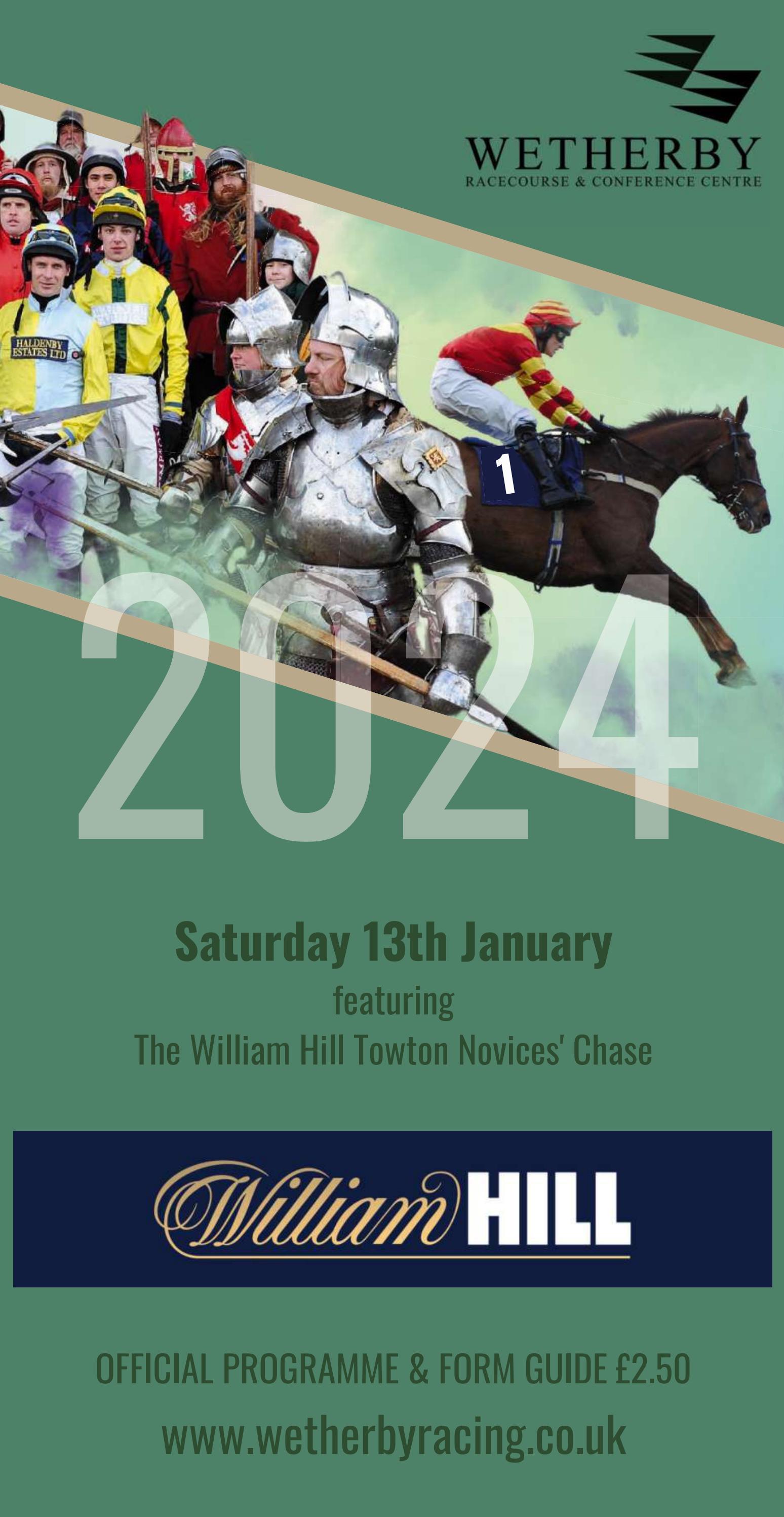 Wetherby Racecard - Saturday 13th January by Weatherbys - Issuu