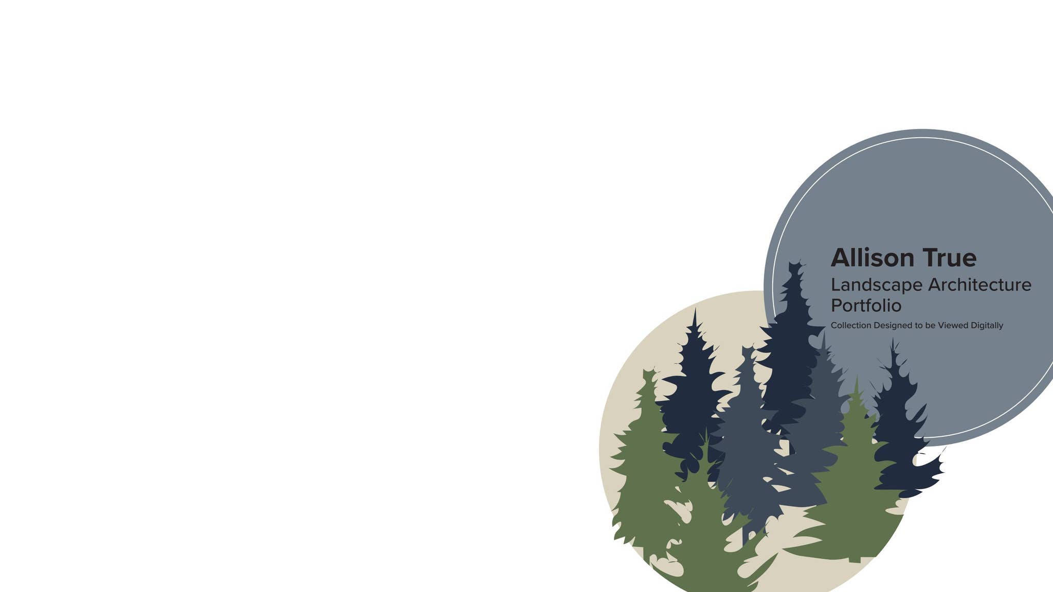 Allison True Landscape Architecture Portfolio by allisontrue - Issuu