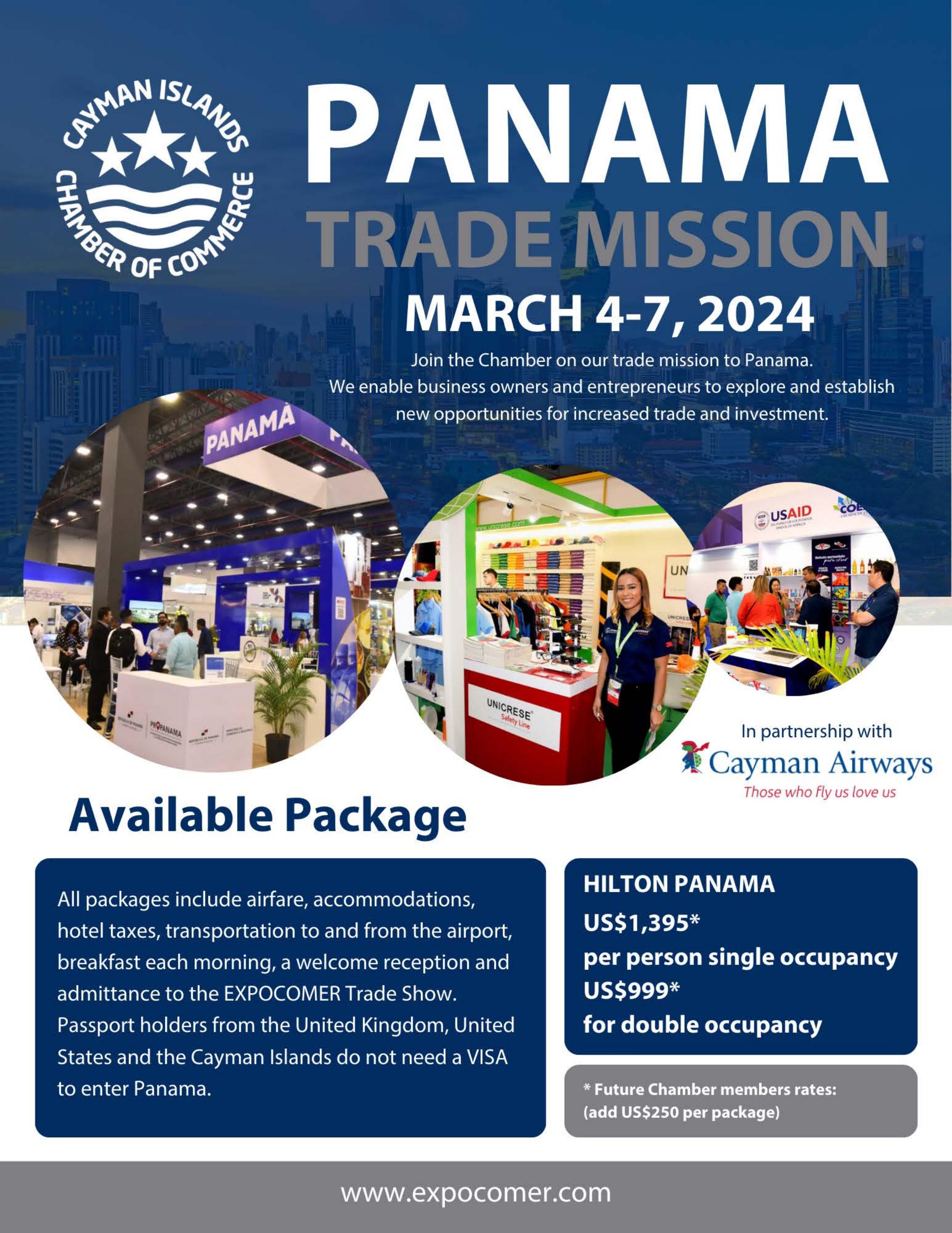 Panama Trade Mission Registration Form by caymanchamber - Issuu