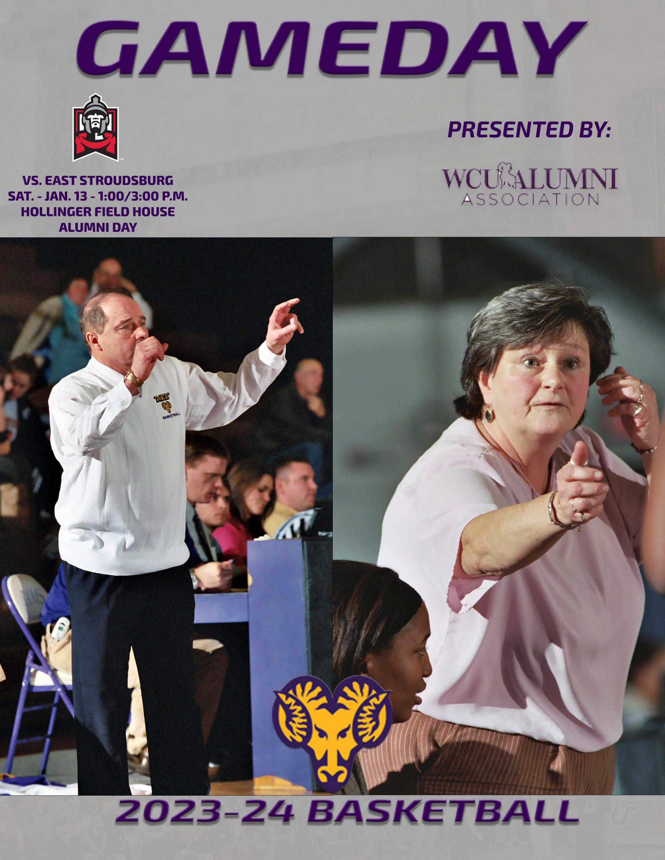 WCU Basketball Game Program: WCU vs East Stroudsburg-Alumni Day by ...