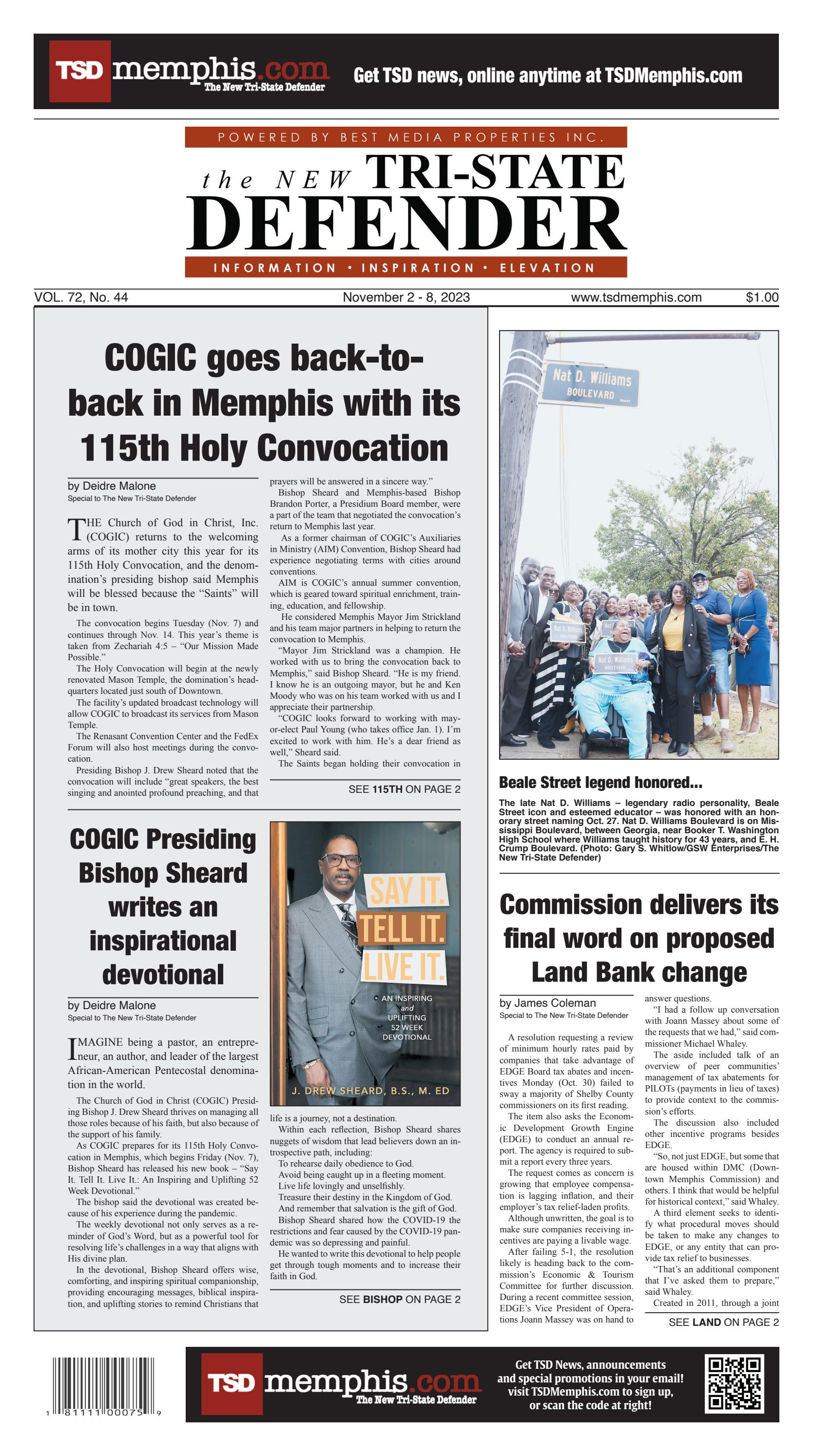 The New Tri-State Defender - November 2-8, 2023 by The New Tri-State ...