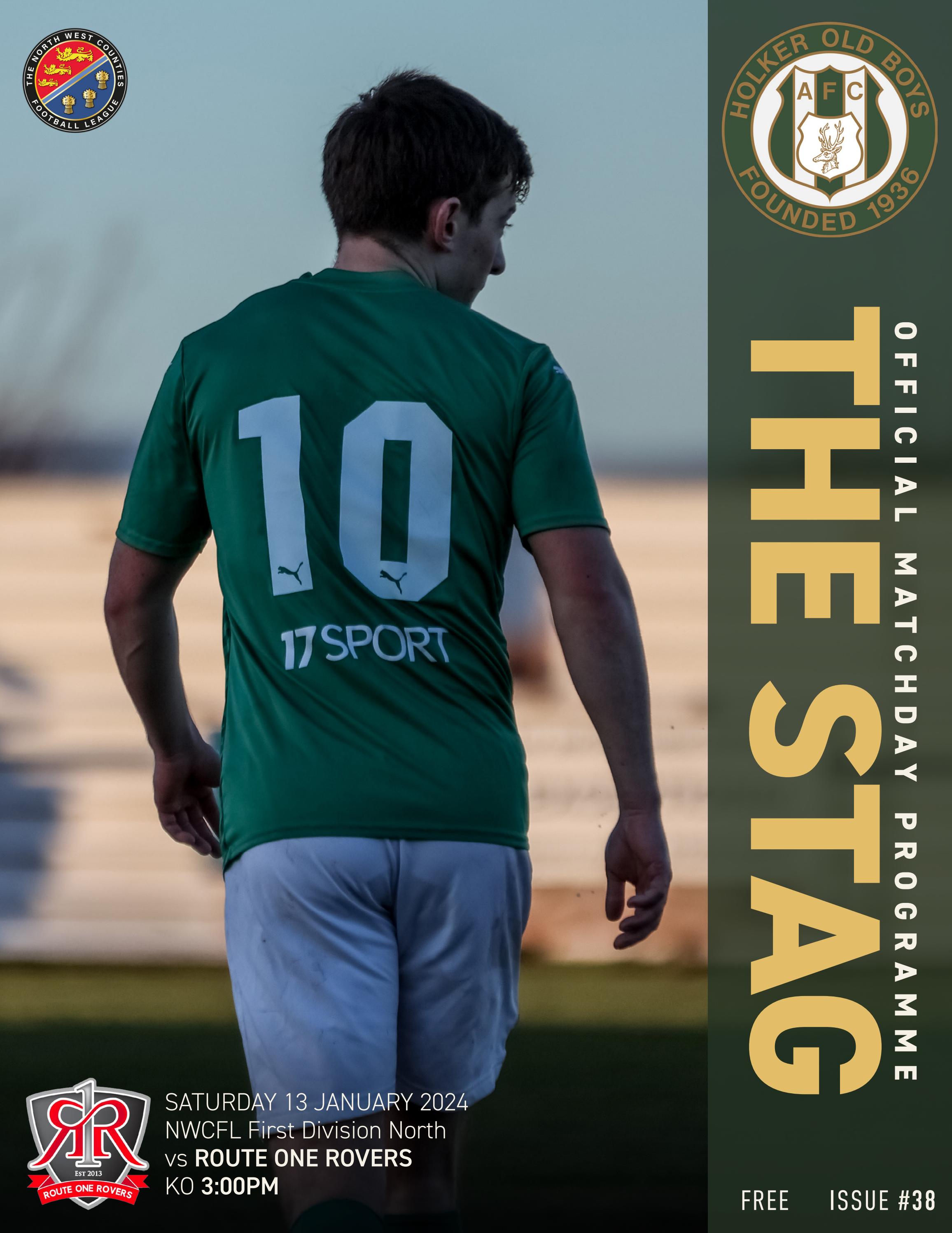 Issue #38 - v Route One Rovers (13/01/2024) by hobafc - Issuu