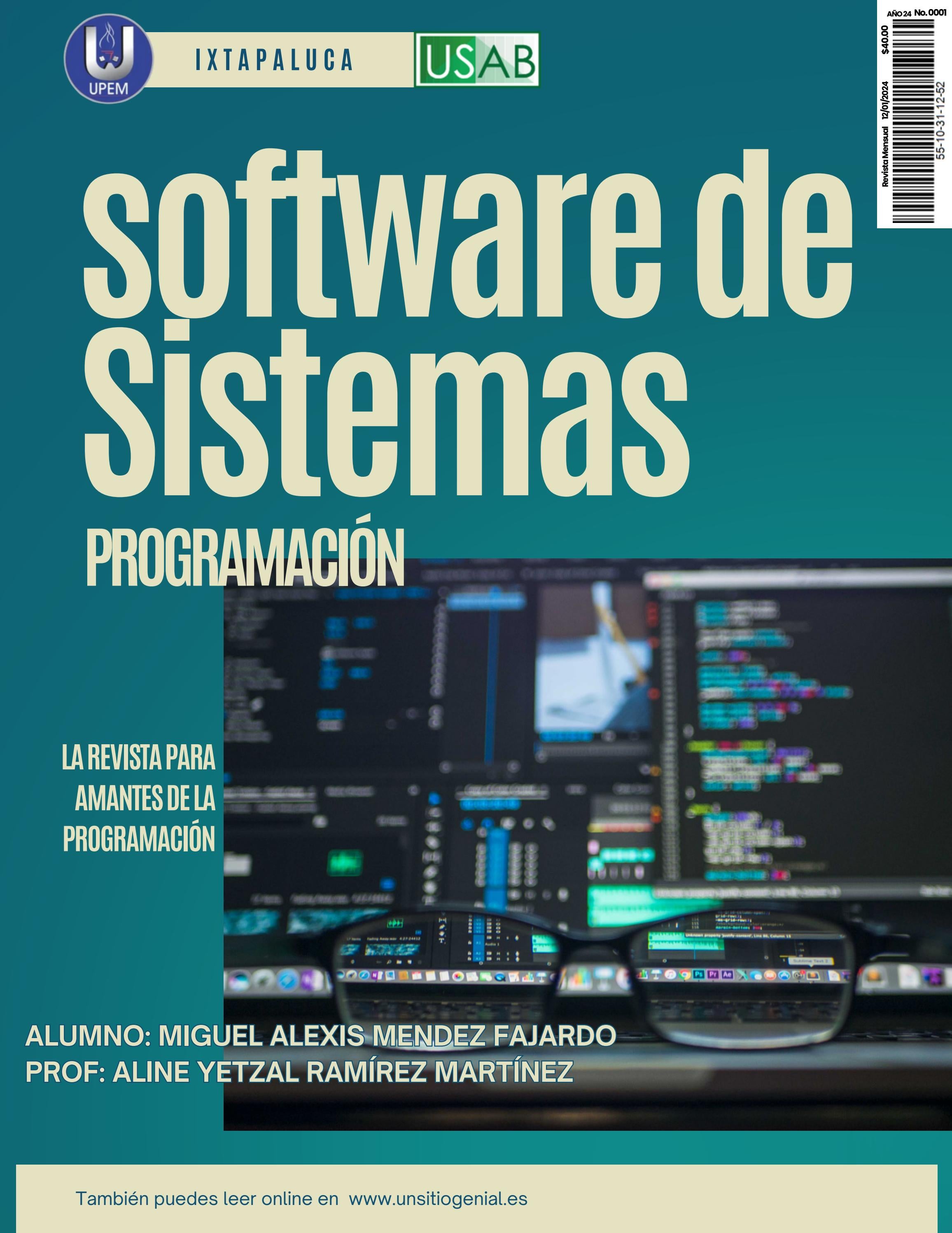 SOFTWARE DE SISTEMAS PART 1 by ALEXIS MANCILLA - Issuu