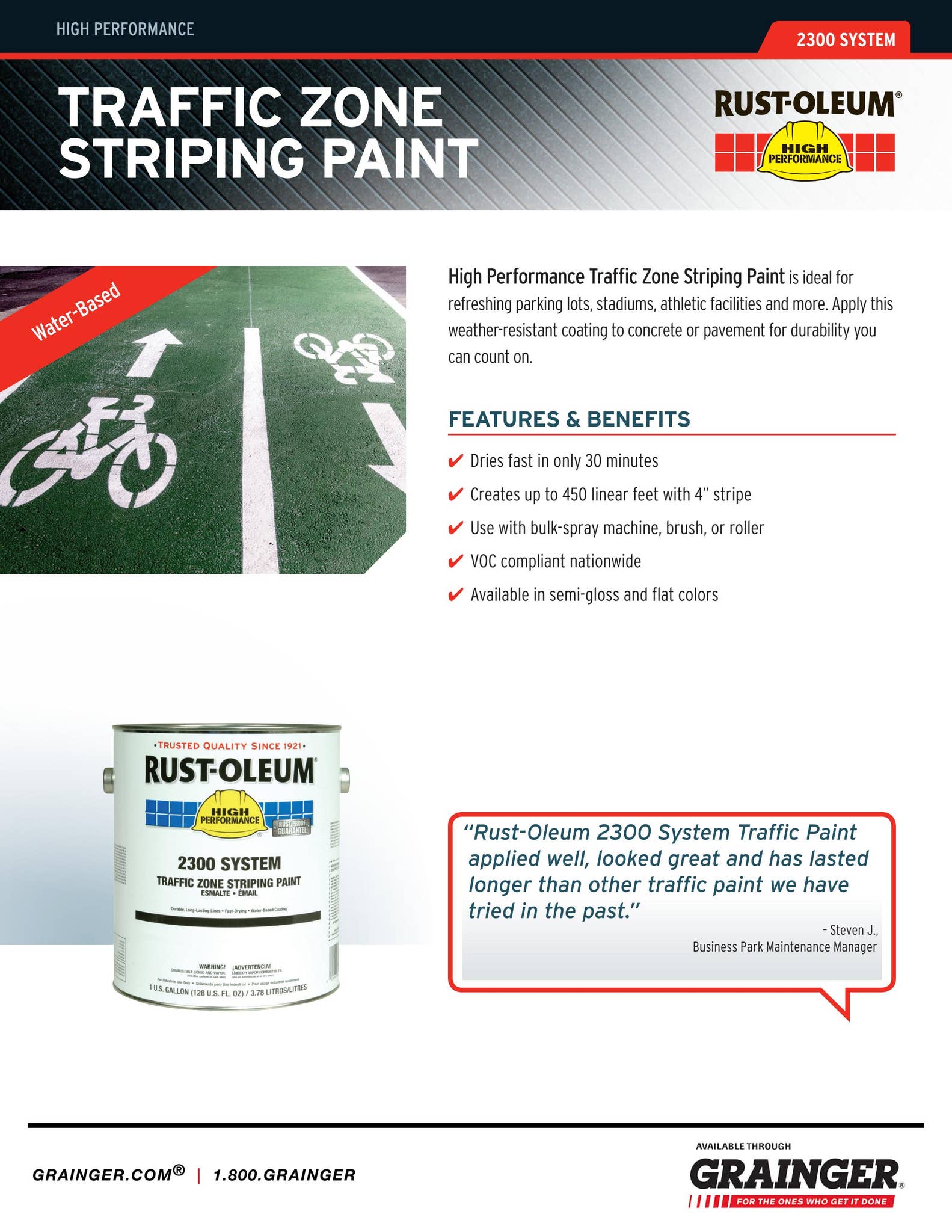 Rustoleum, Traffic Zone Striping Paint by ISI Marketing Portal - Issuu