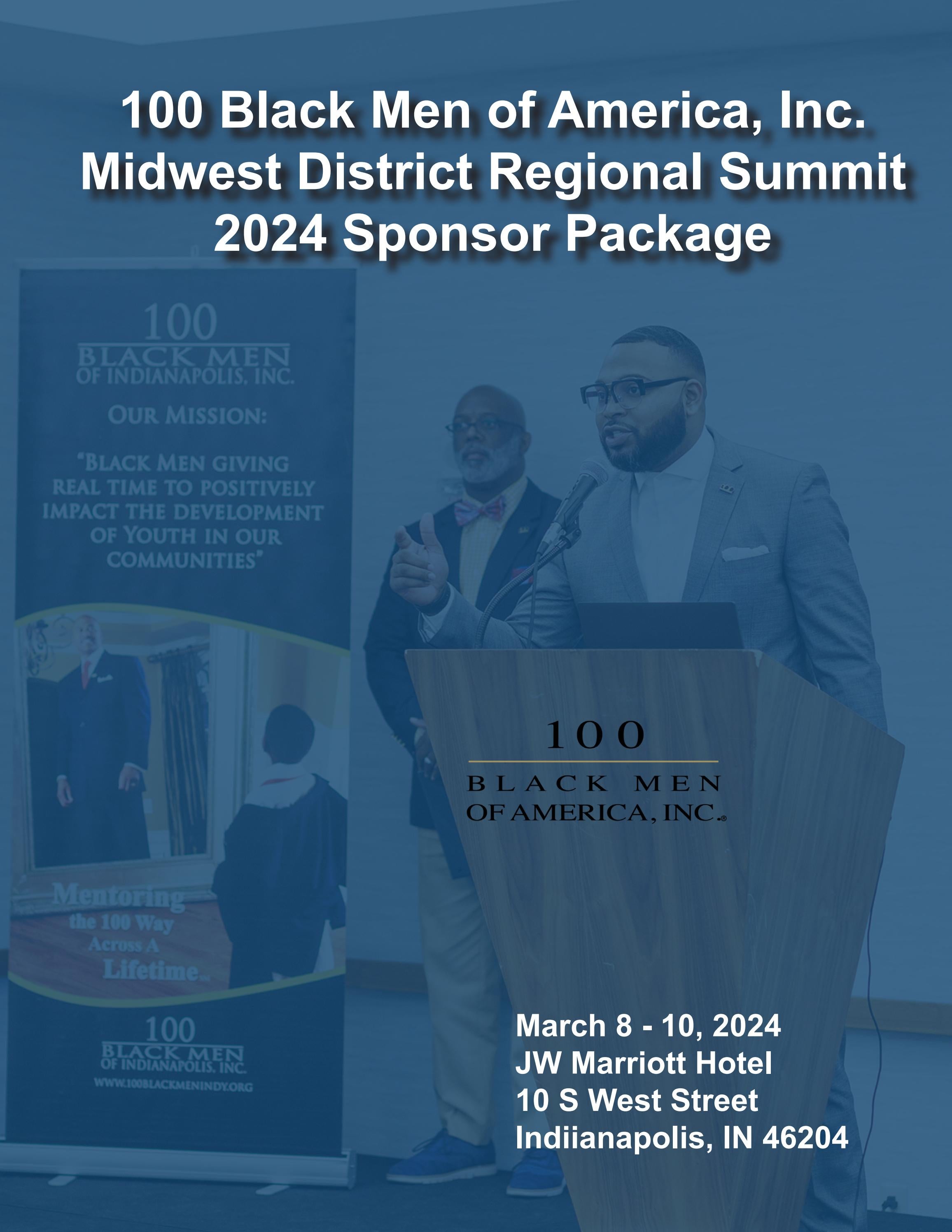 100 Black Men Midwest District Summit 2024 Sponsor Package by 100 Black ...