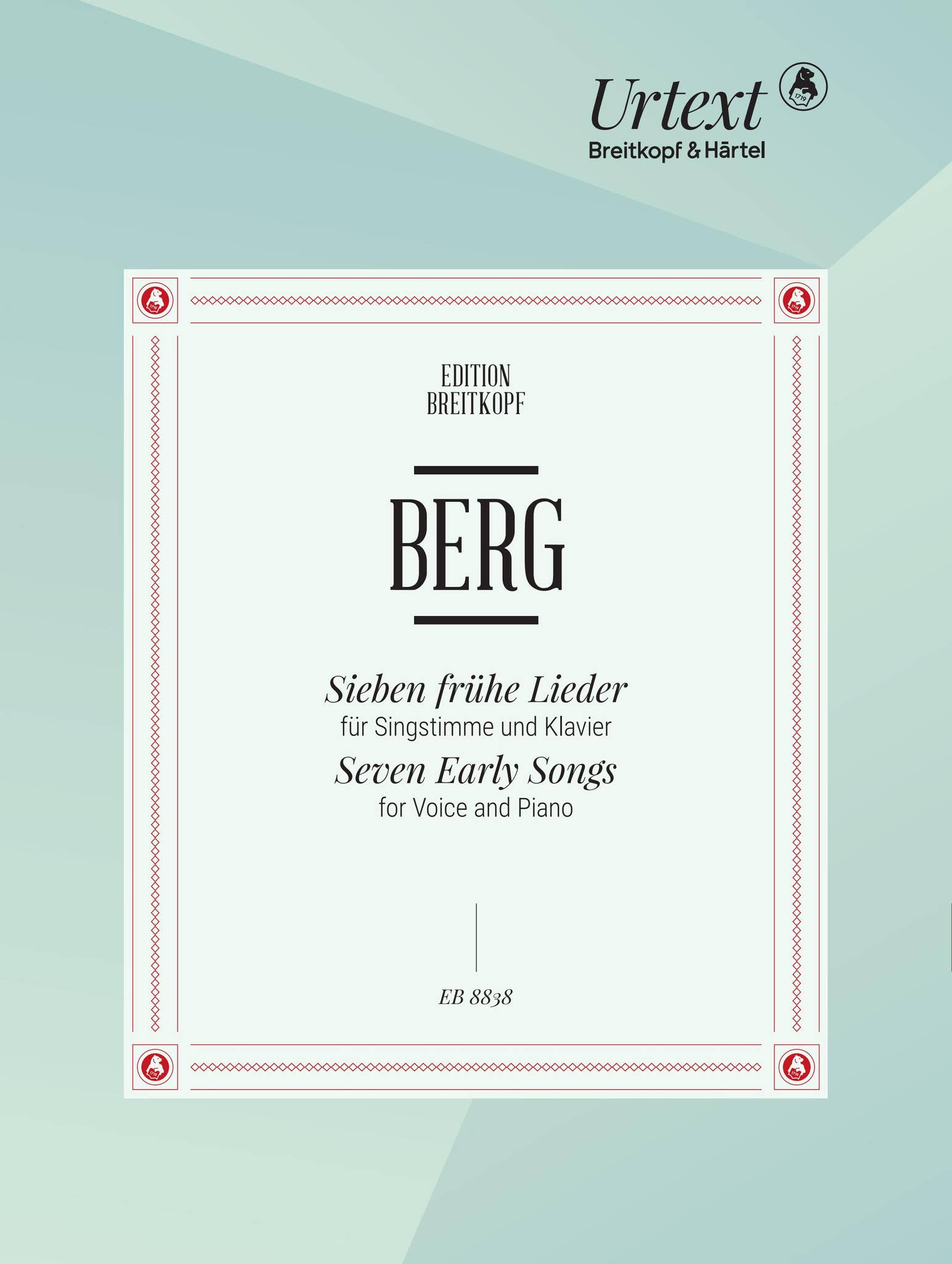 EB 8838 – Berg, Sieben frühe Lieder by Breitkopf & Härtel - Issuu