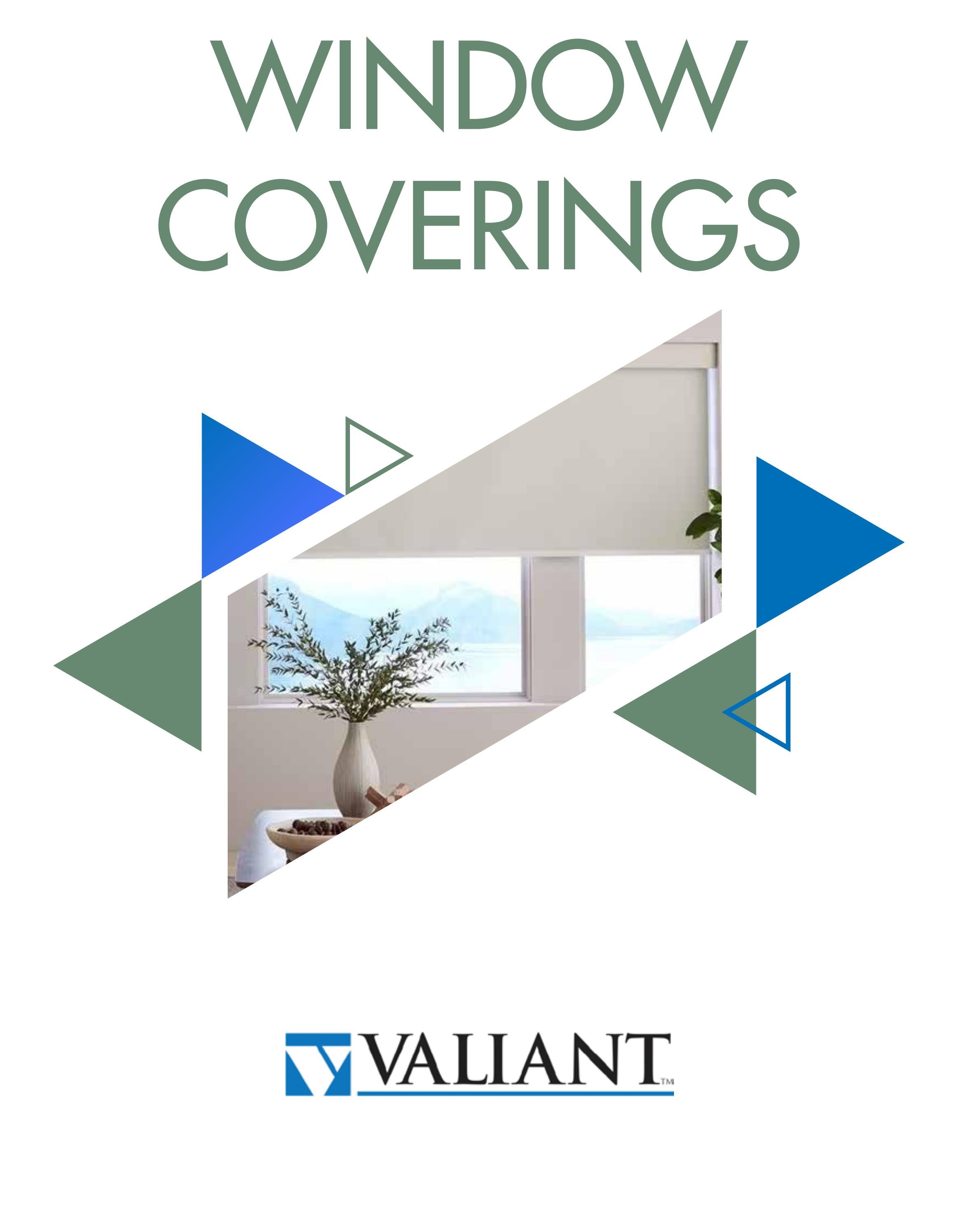 Window Coverings by Valiant Products - Issuu