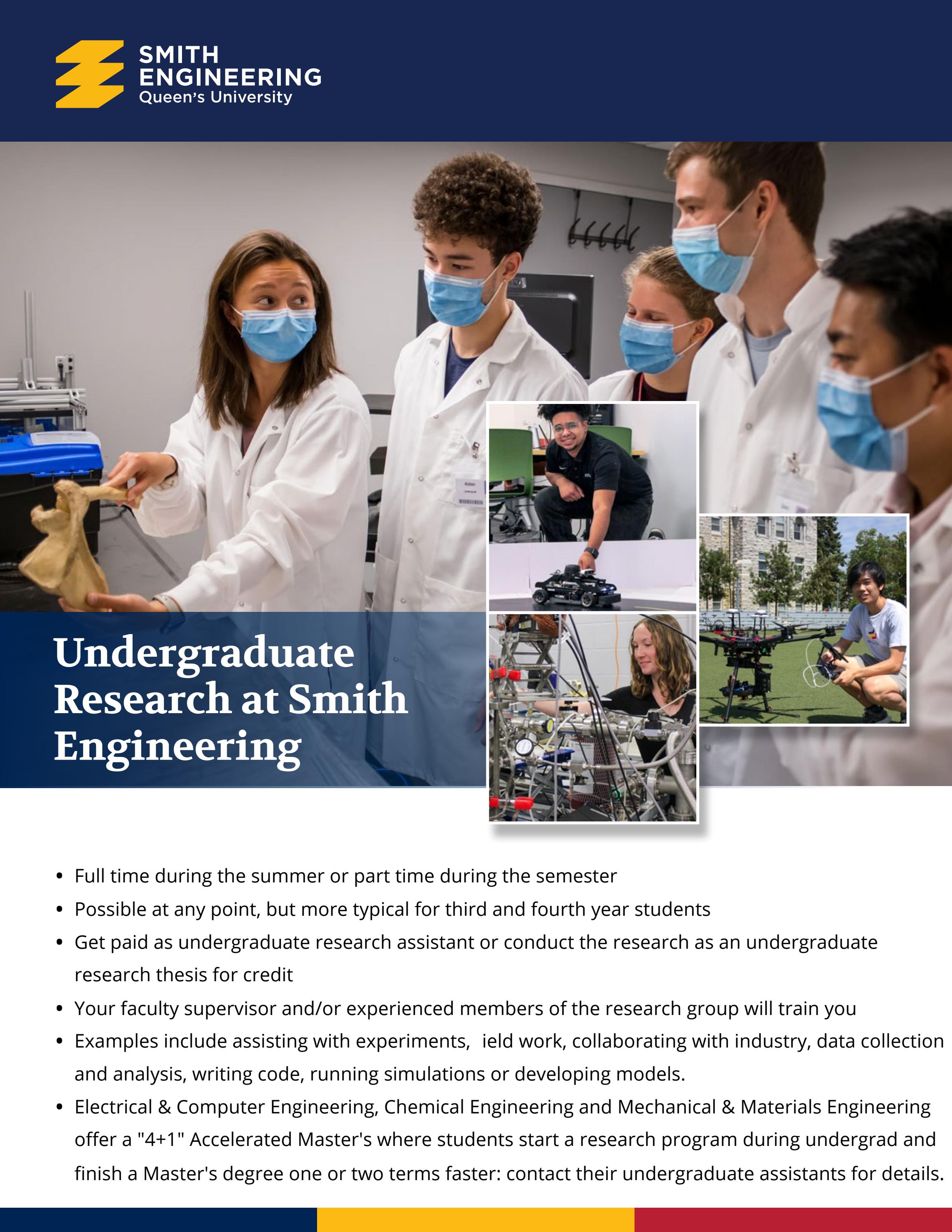 Smith Engineering - Undergraduate Research by Queen's Faculty of ...