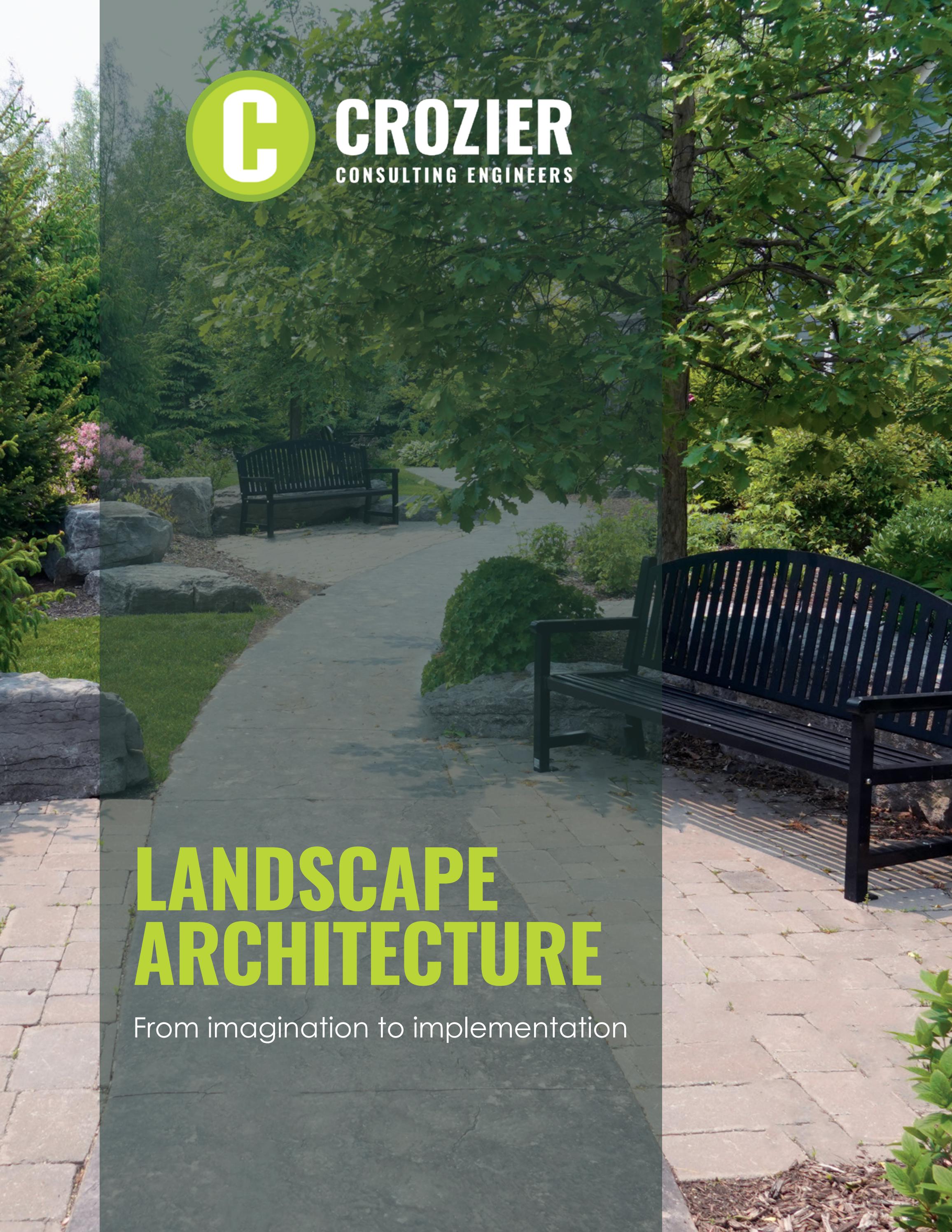Crozier Landscape Architecture Brochure by CrozierConsultingEngineers ...