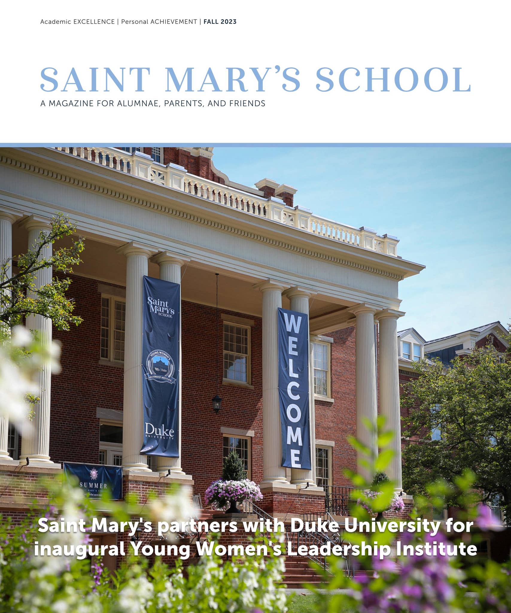 Saint Mary's School Magazine, Fall 2023 by Saint Mary's School - Issuu