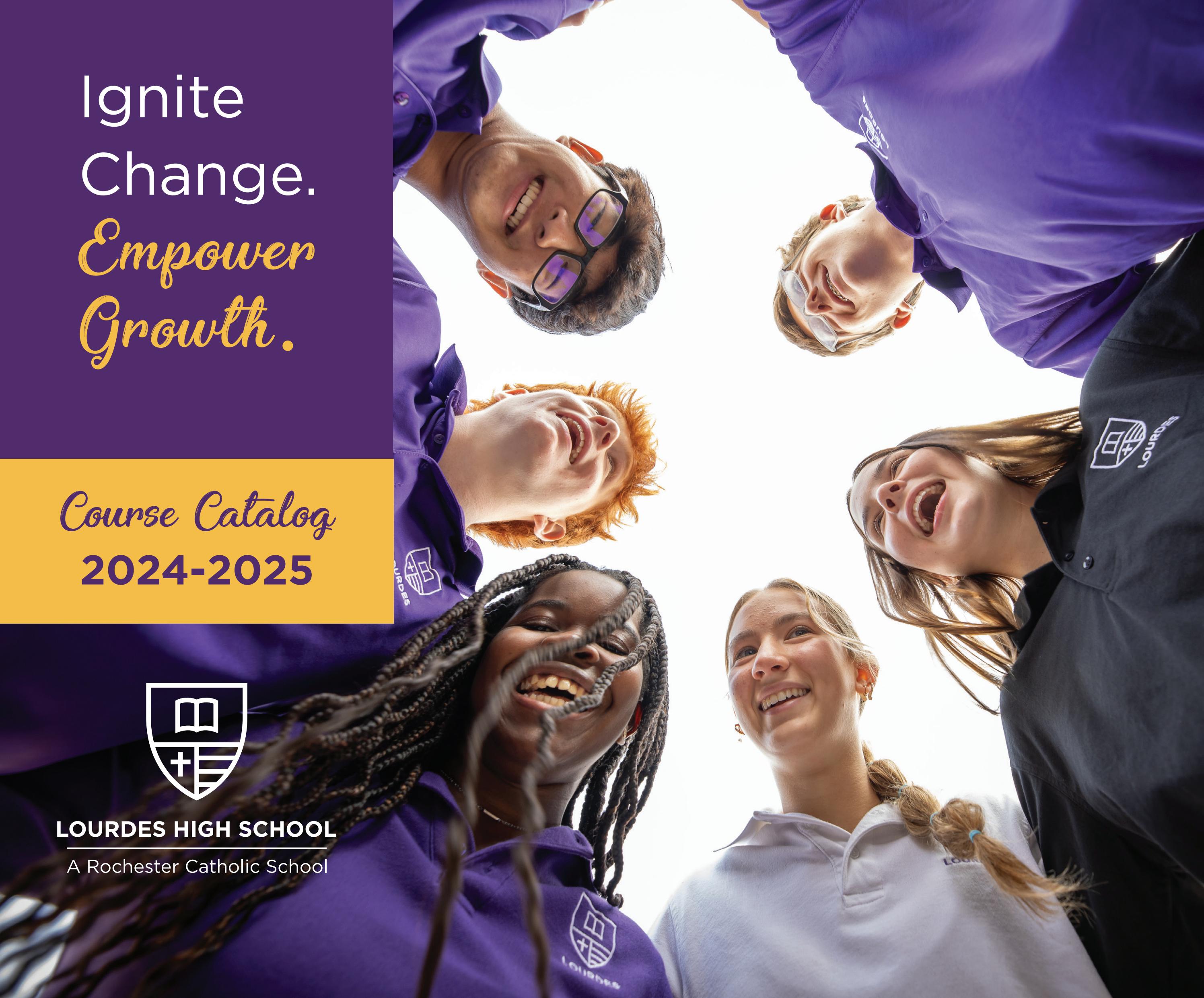 Lourdes High School Course Catalog 2024-2025 by Rochester Catholic ...