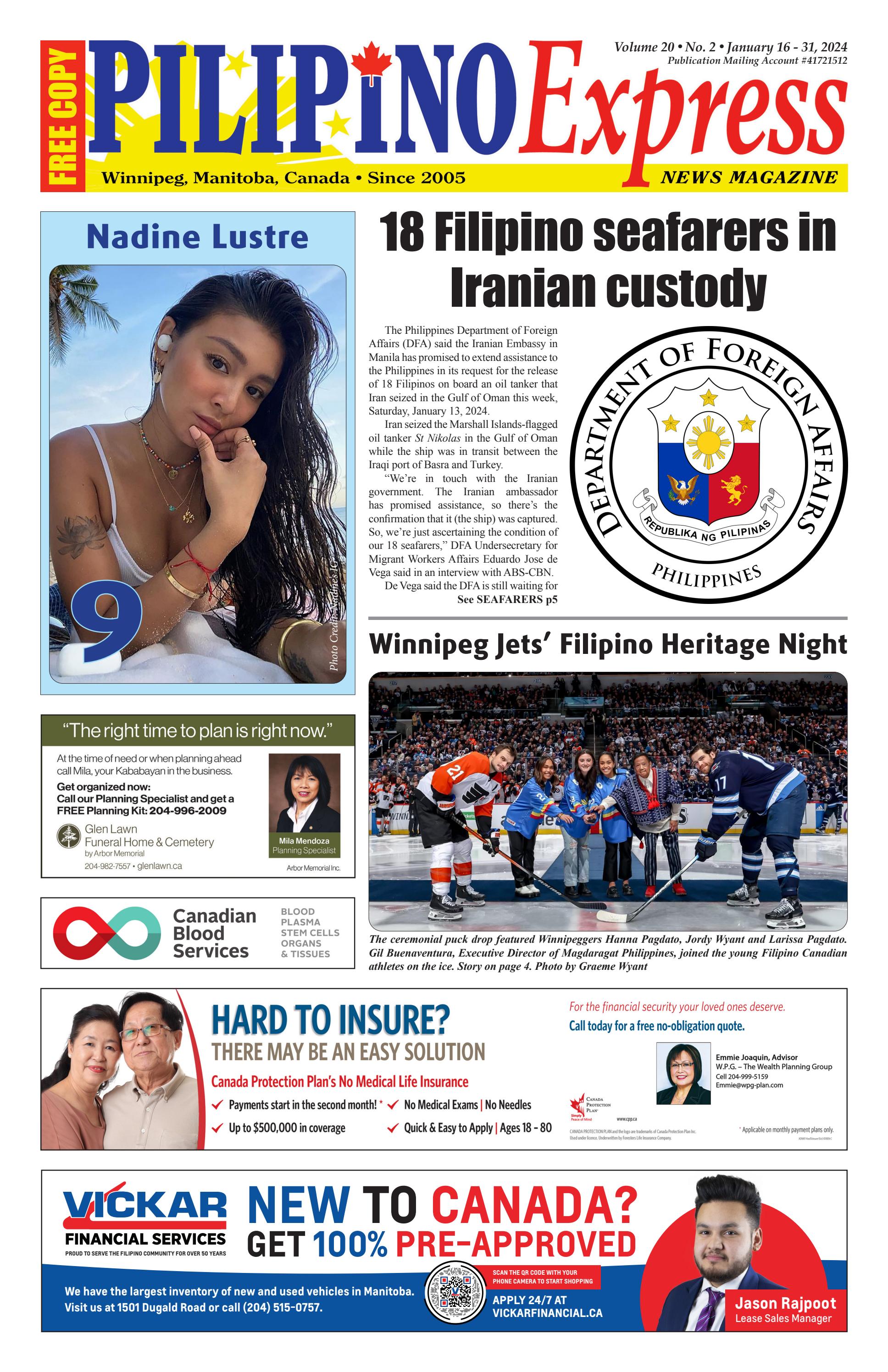 Pilipino Express • Jan 16 2024 by Pilipino Express News Magazine - Issuu