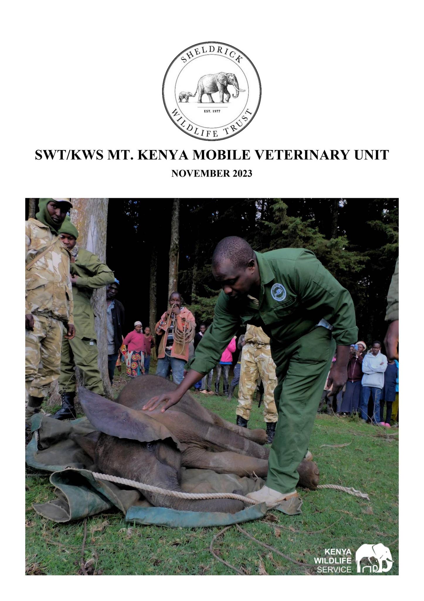 SWT/KWS Mt Kenya Mobile Veterinary Report for November 2023 by ...