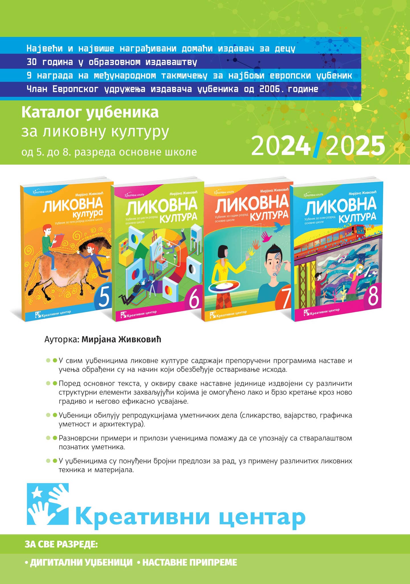 Školski katalog Likovno 2024/2025 by Kreativni centar - Issuu